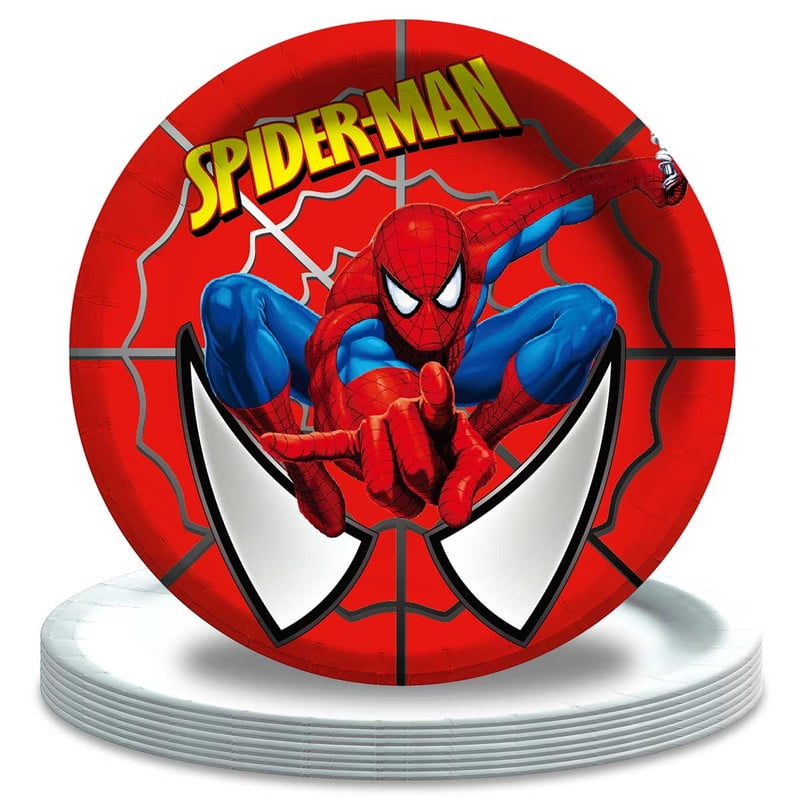 Spiderman Party Supplies Plates Birthday Decorations Tableware ...