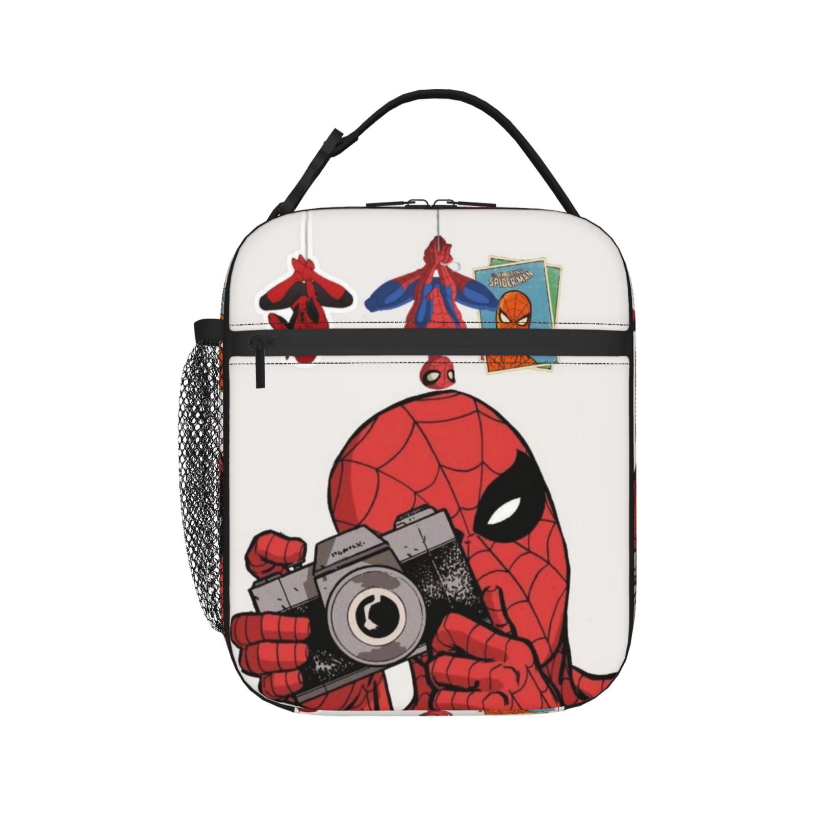 Spiderman Photo Shoot Lunch Box for Men,Reusable Insulated Lunch Tote ...