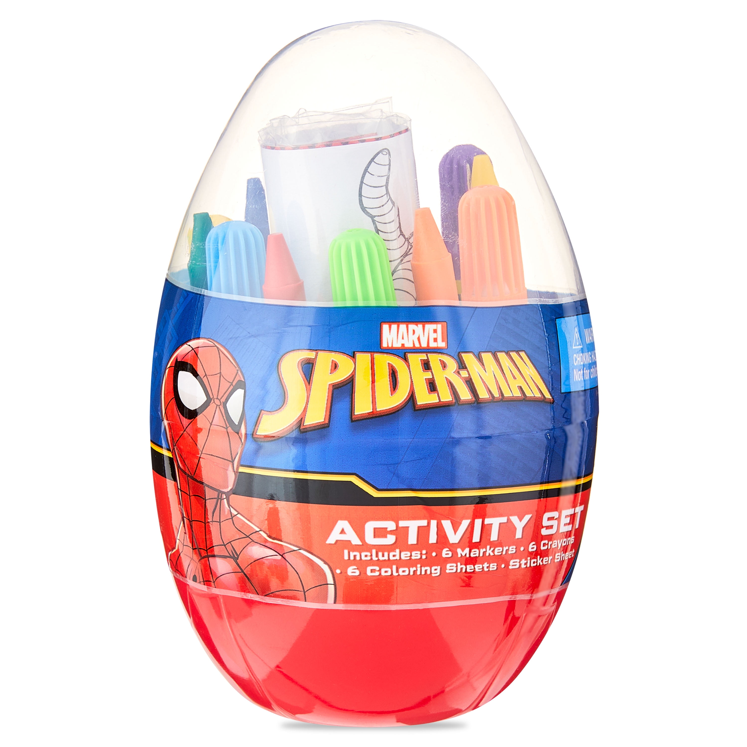 Brandclub - Spiderman Plastic Easter Egg Activity Set, Includes ...