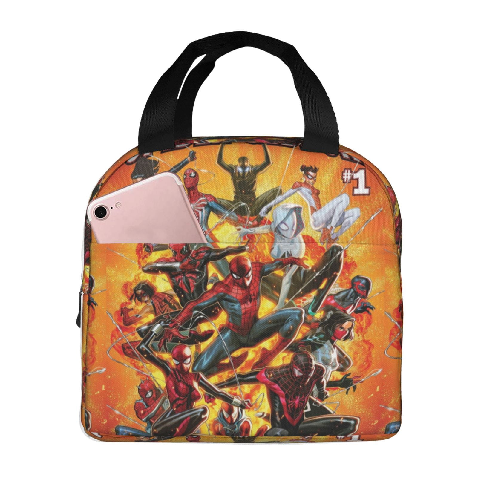 Spiderman Poster Lunch Bag for Women,Insulated Lunch Bag For Women ...