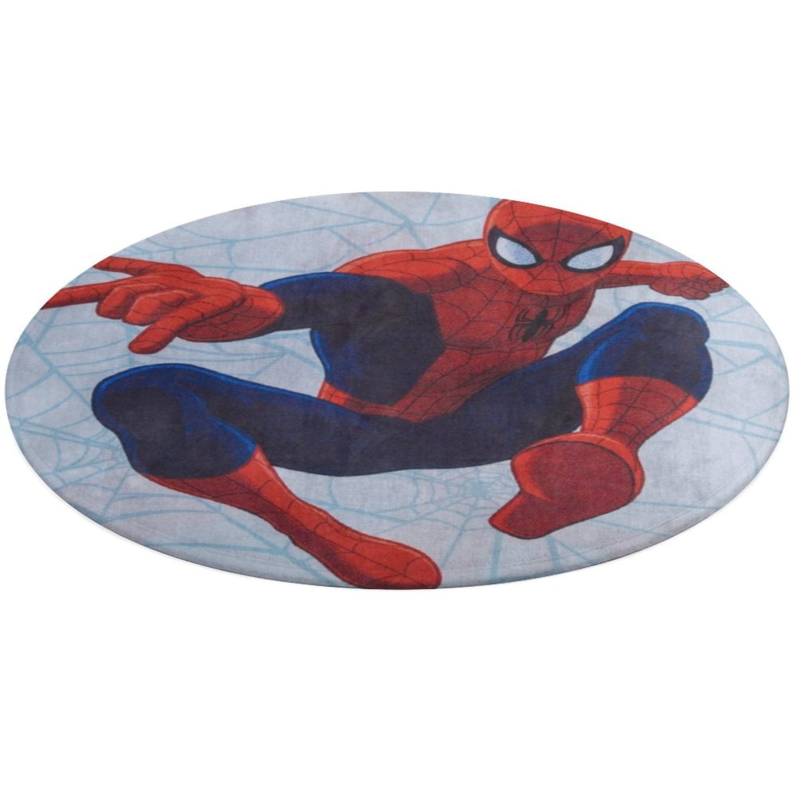Spiderman Round Area Rug Funny Superhero Circle Rug Carpet Circular ...