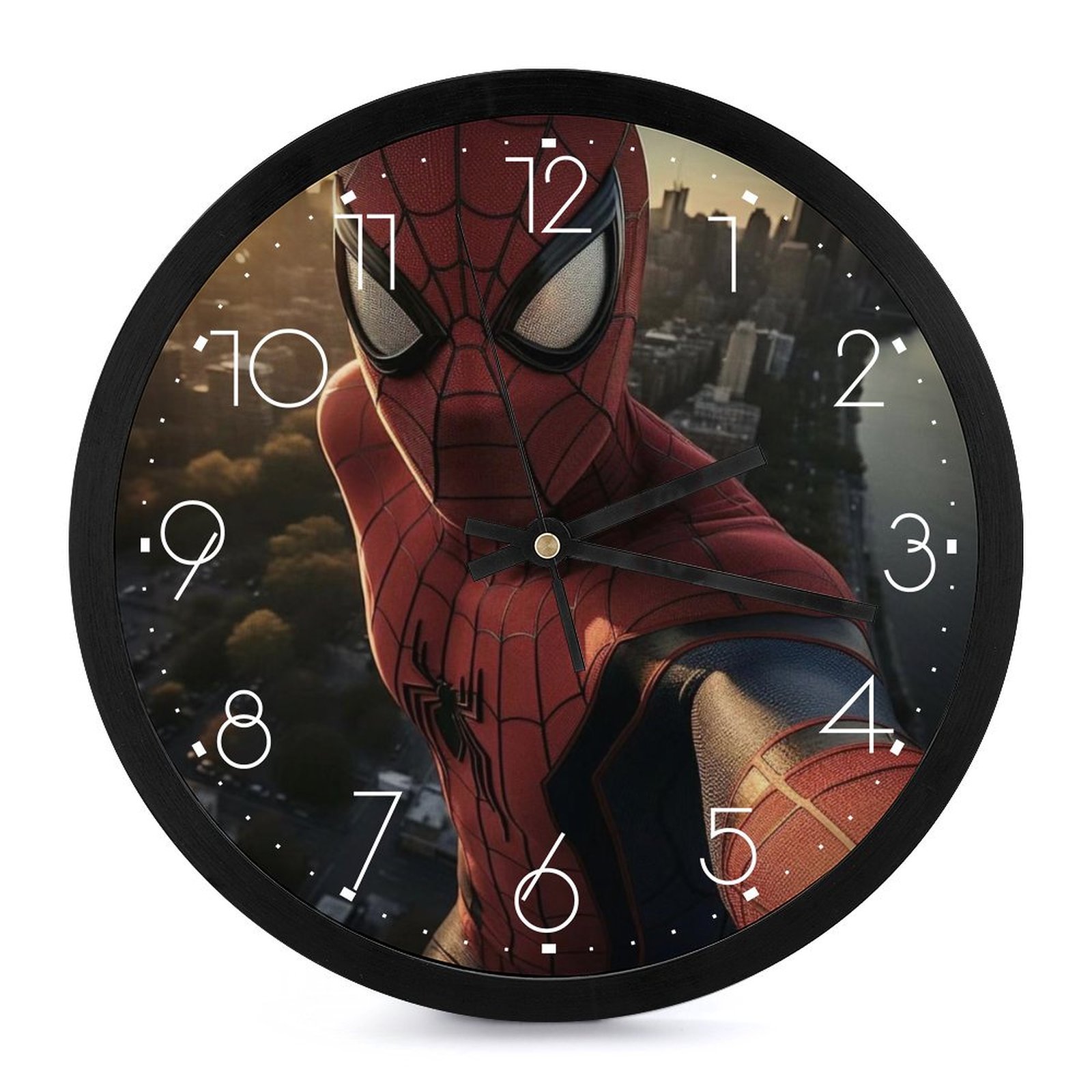 Spiderman Round wall clocks battery operated decorative - Walmart.com