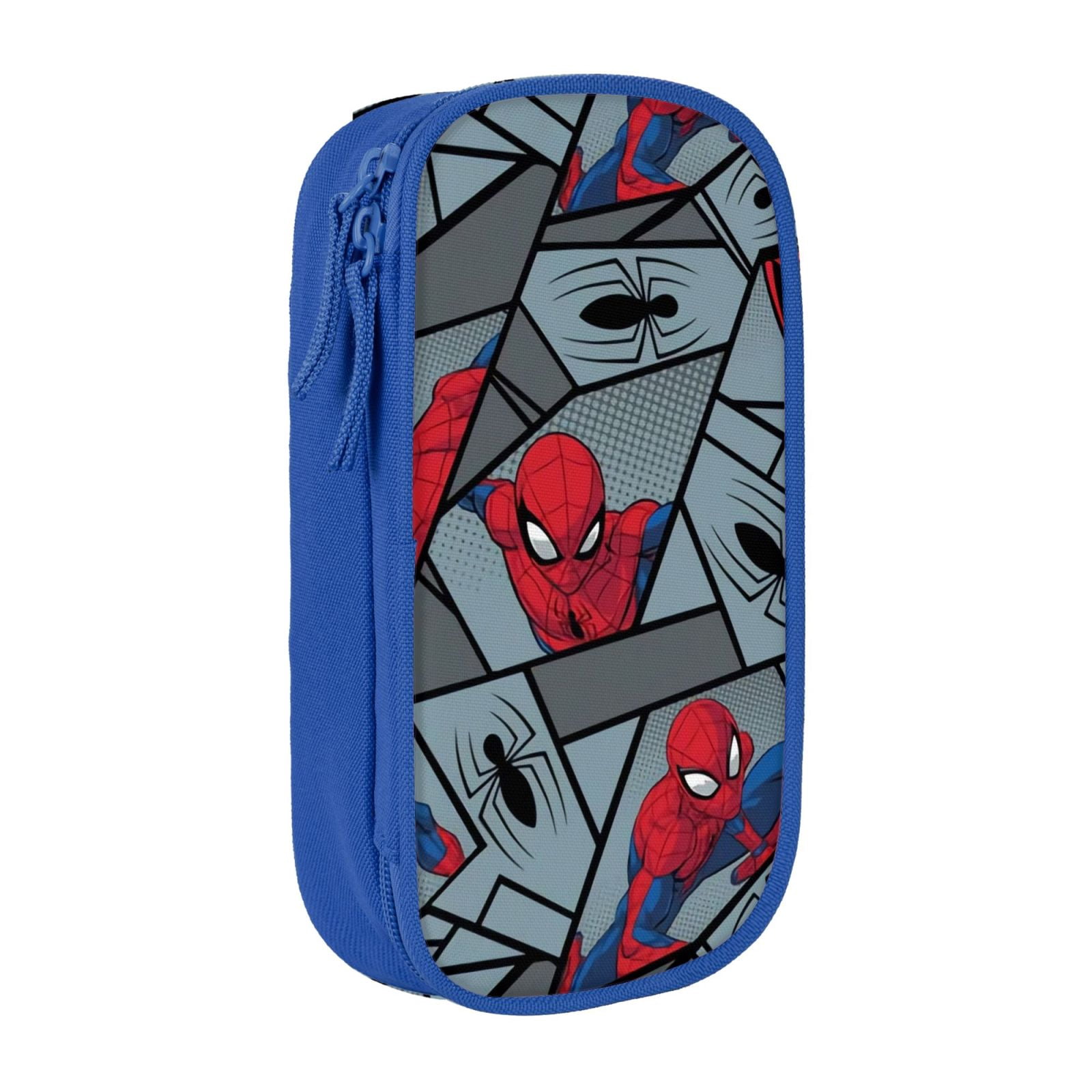 Spiderman Seamless Pattern Pencil Case,Pencil Pouch,Big Pencil Bag ...
