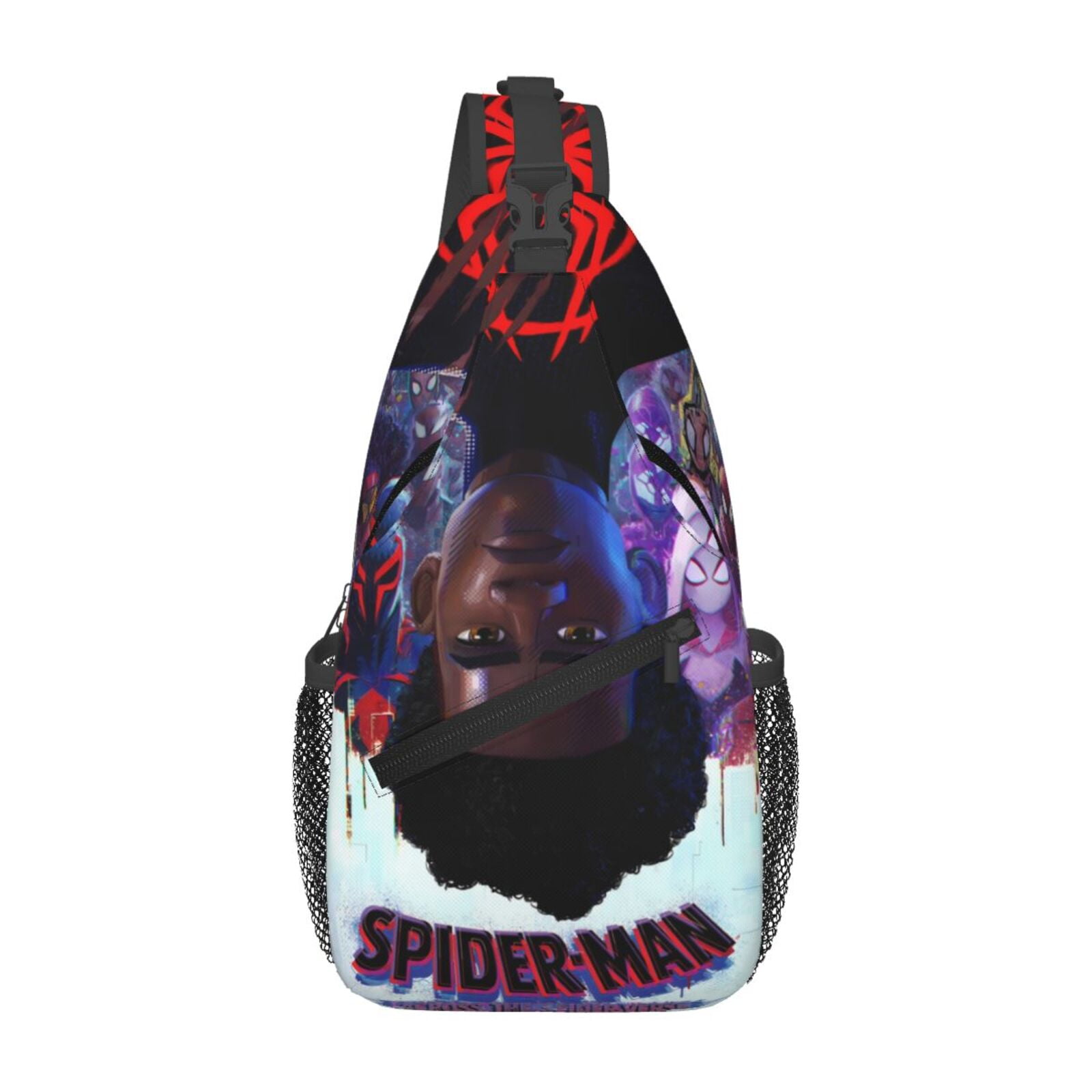 Spiderman Sling Backpack Crossbody Sling Bag, Chest Bag Daypack Fanny ...