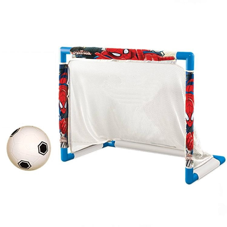 Spiderman Soccer Goal Set - Kids Football Playset - Walmart.com