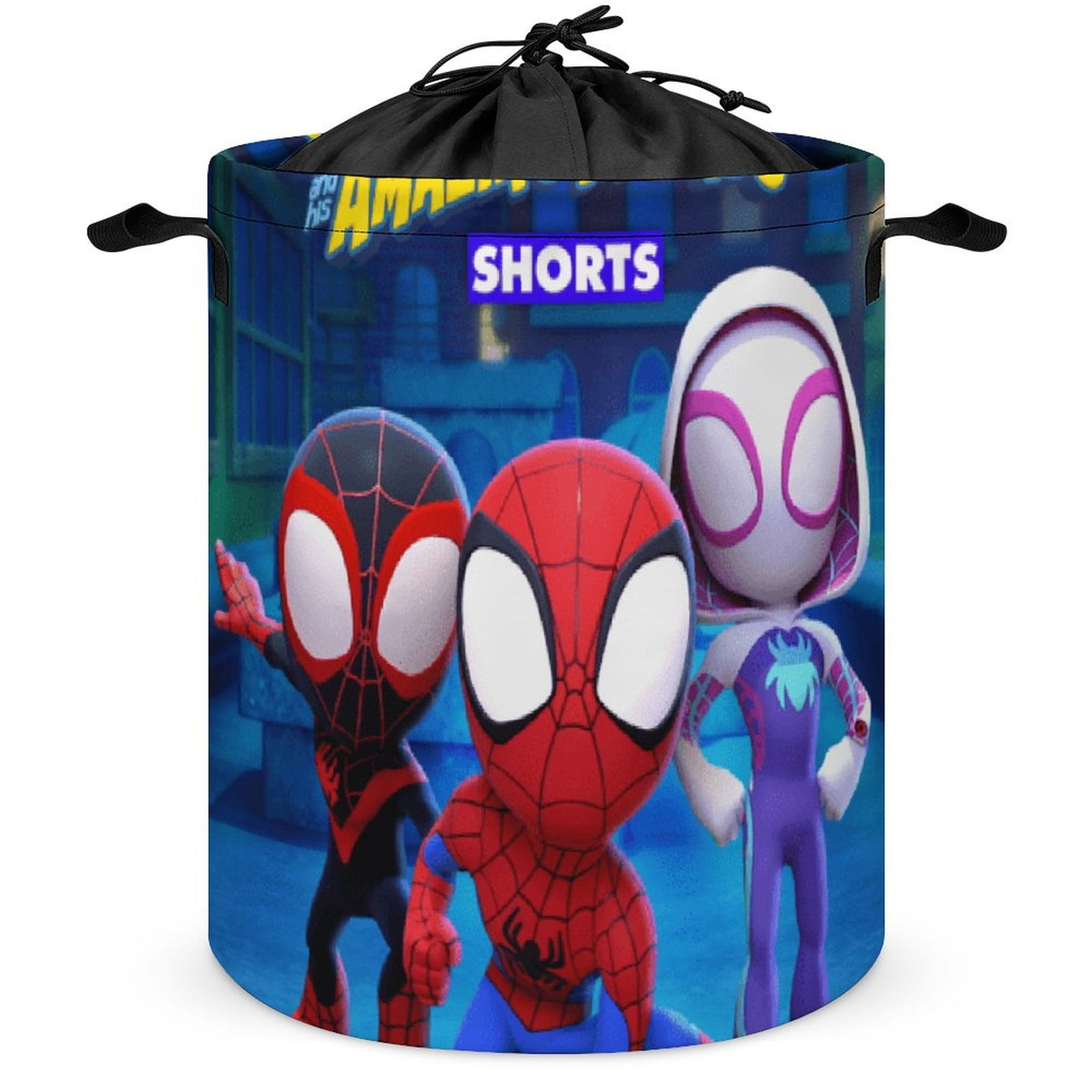 Spiderman Spidey And His Amazing Friends Laundry Baskets with Handles ...