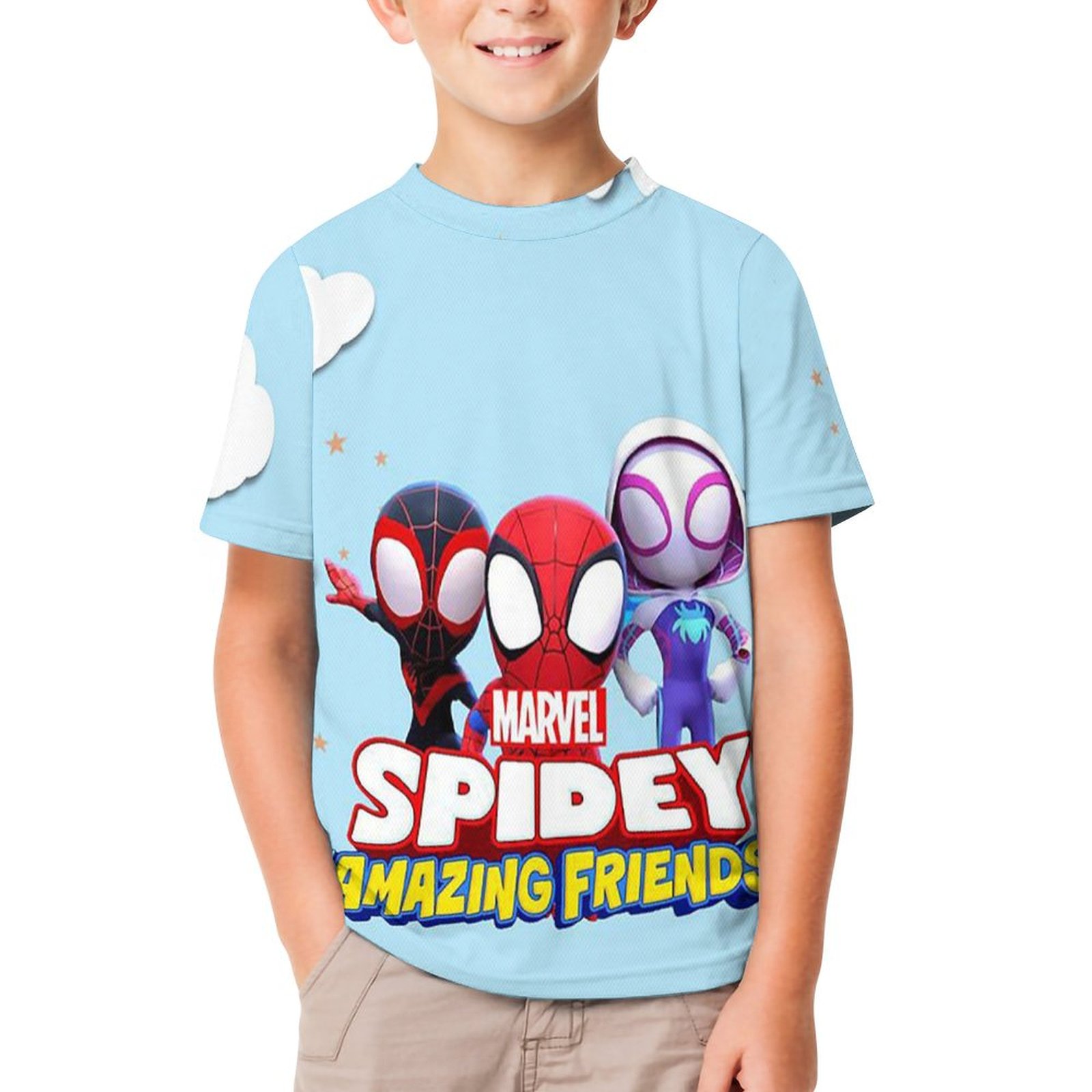 Spiderman Spidey And His Amazing Friends Shirts Graphic Tees Boys Girls ...