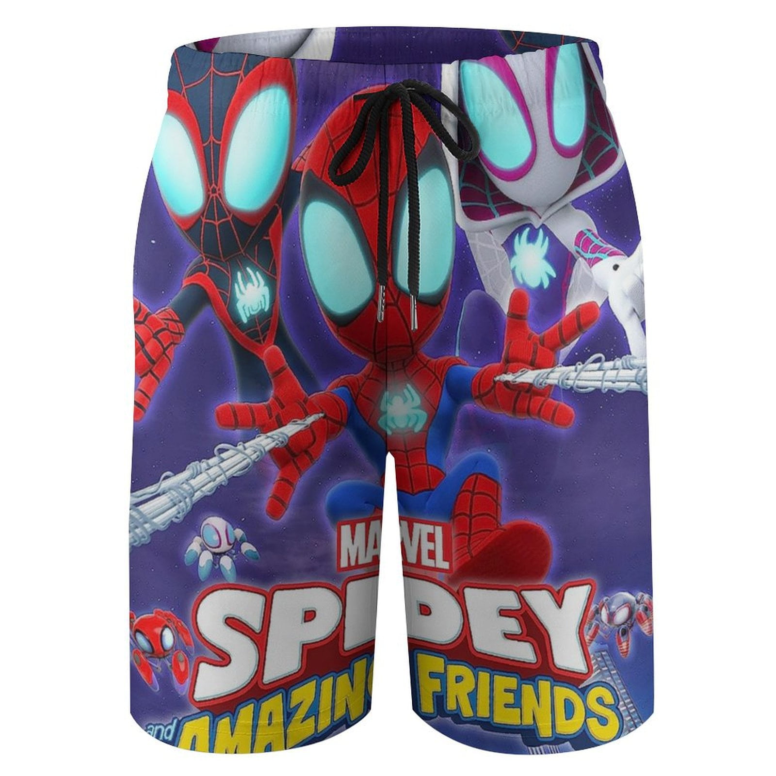 Spiderman Spidey And His Amazing Friends Swim Trunks Toddler to Big Kid ...