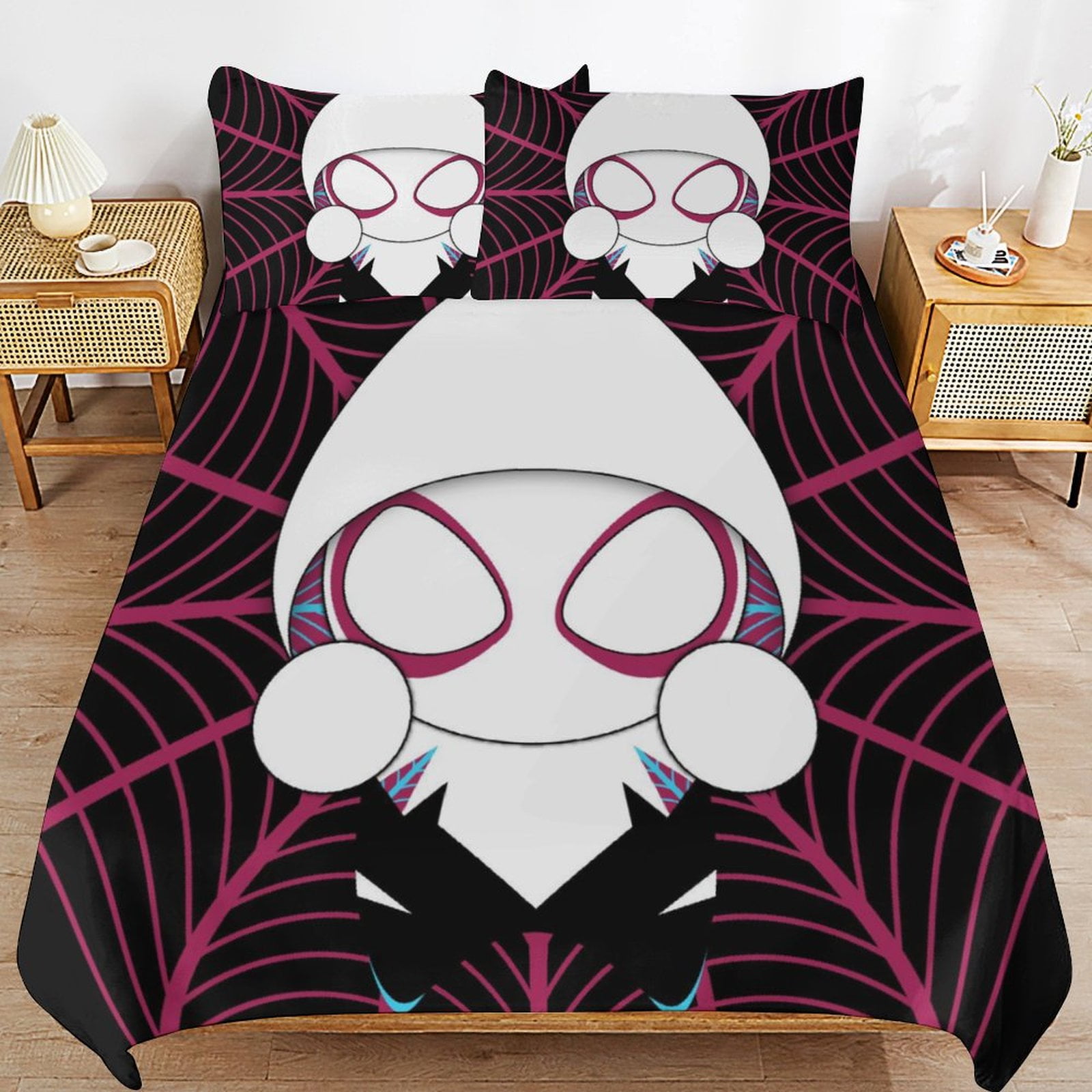 Spiderman Spidey And His Amazing Friends Bedding Set for Kids Ghost ...