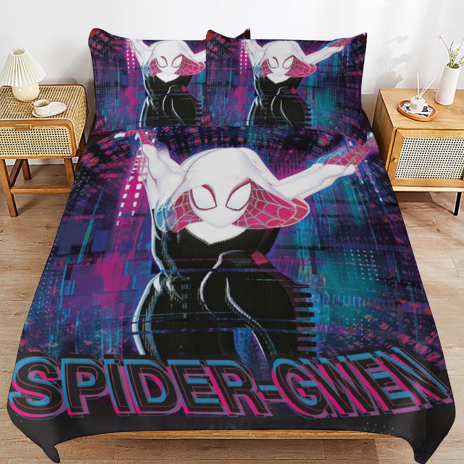 Spiderman Spidey And His Amazing Friends Bedding Set for Kids Ghost ...