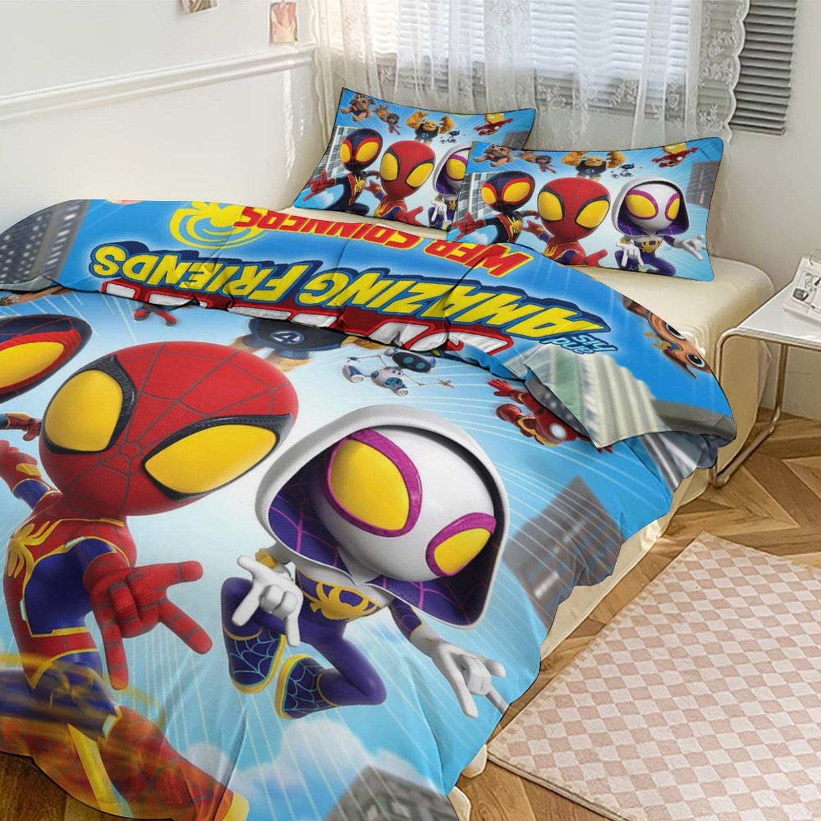 Spiderman Spidey And His Amazing Friends Bedding Sets for Kids Men ...