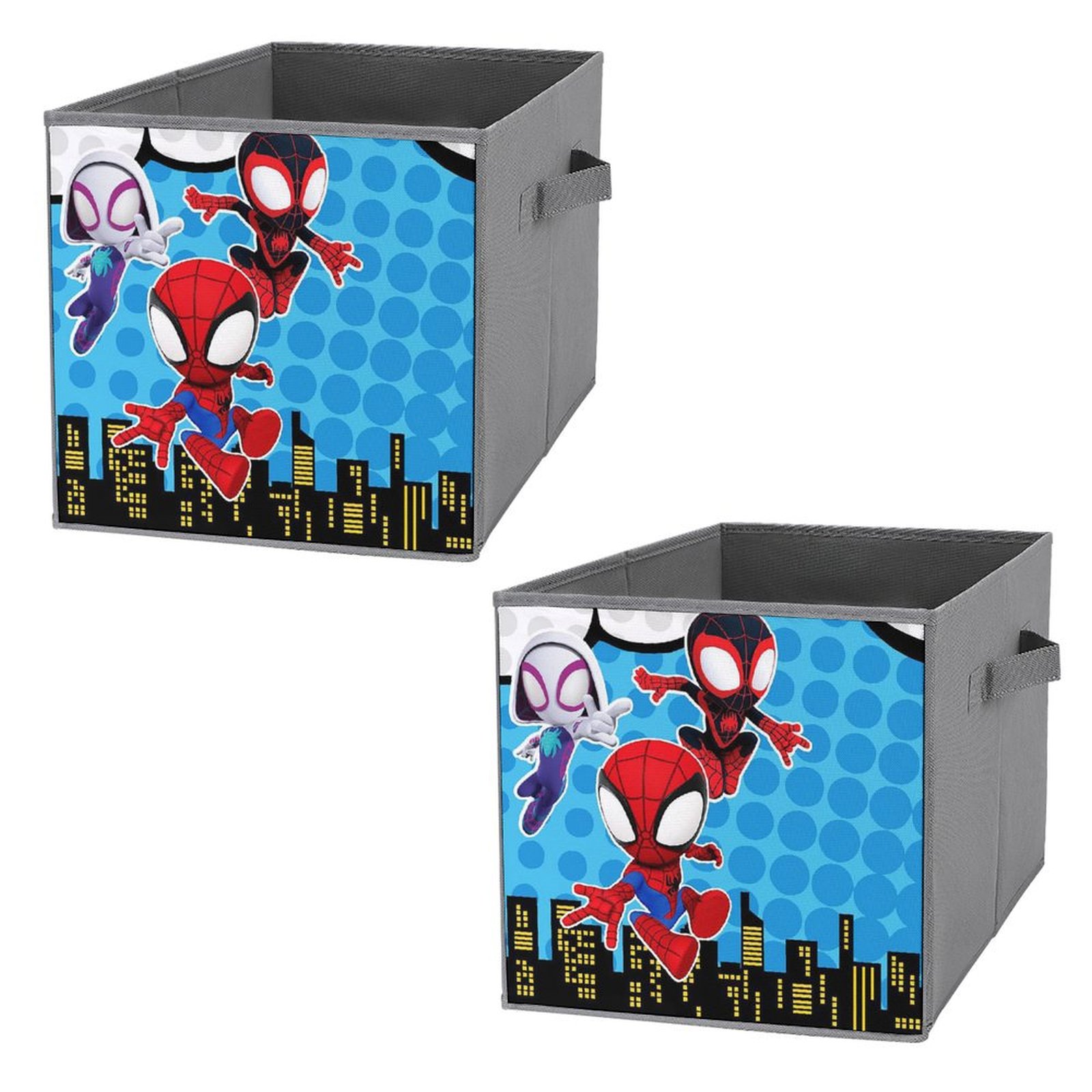 Spiderman Spidey And His Amazing Friends Children's folding storage box ...