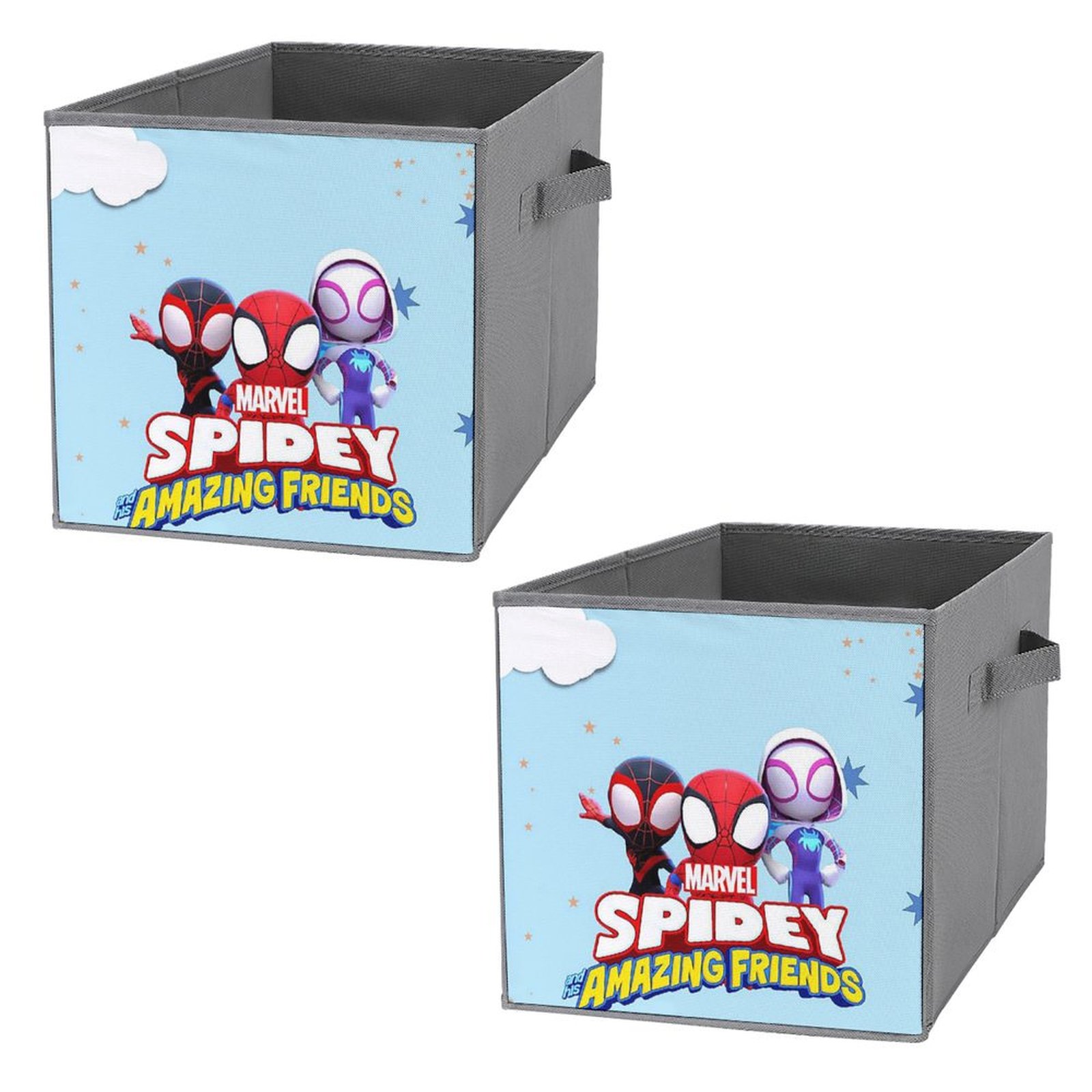 Spiderman Spidey And His Amazing Friends Children's folding storage box ...