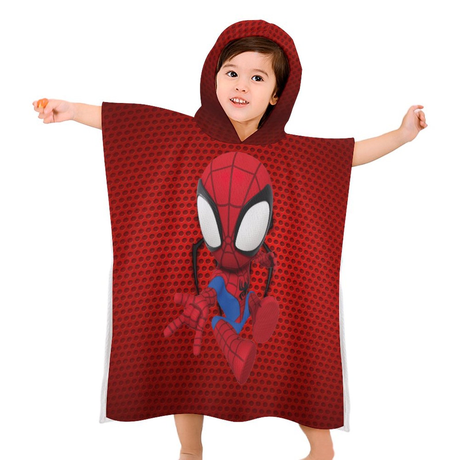 Spiderman Spidey And His Amazing Friends Children's hooded towel for ...