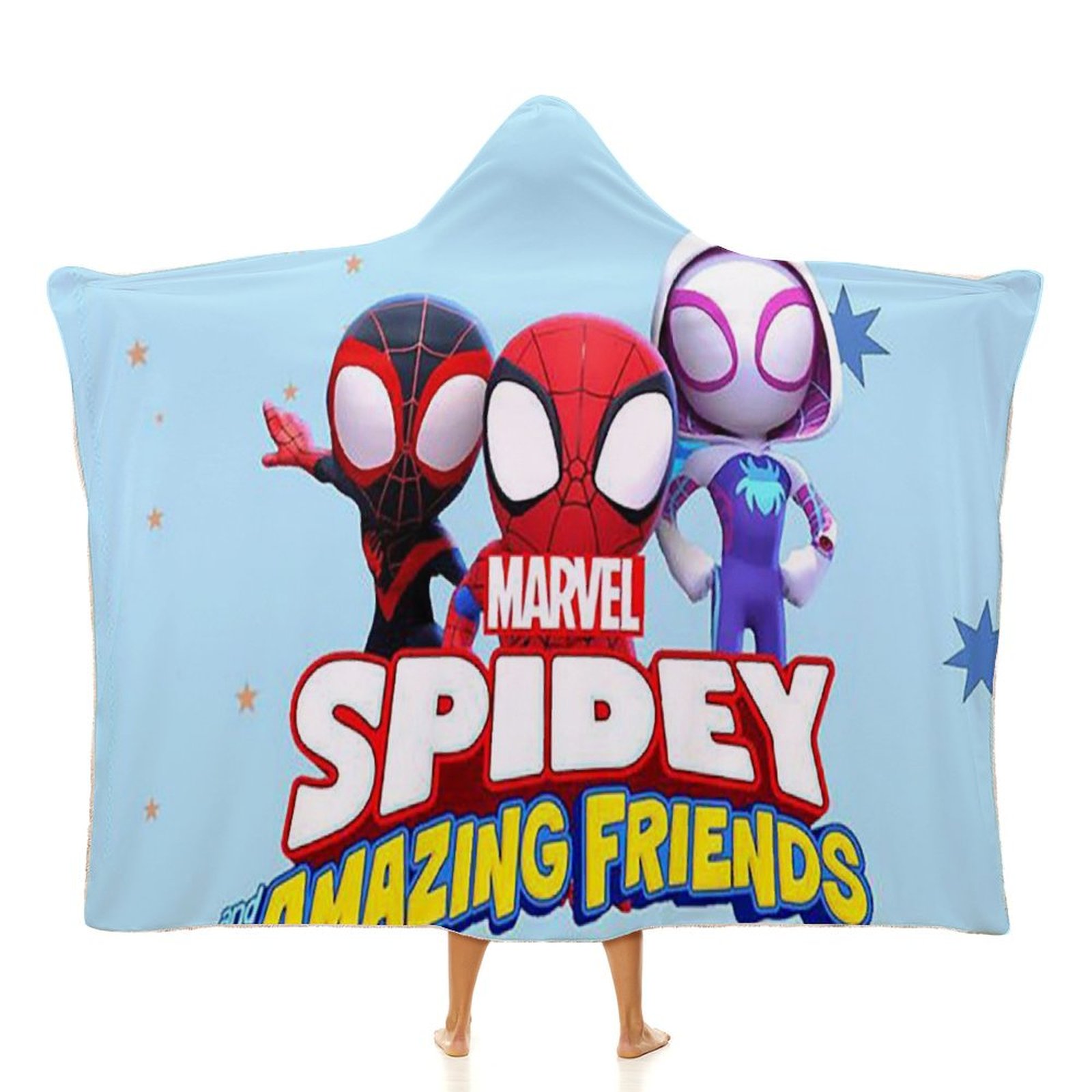 Spiderman Spidey And His Amazing Friends Hooded blankets ponchos ...