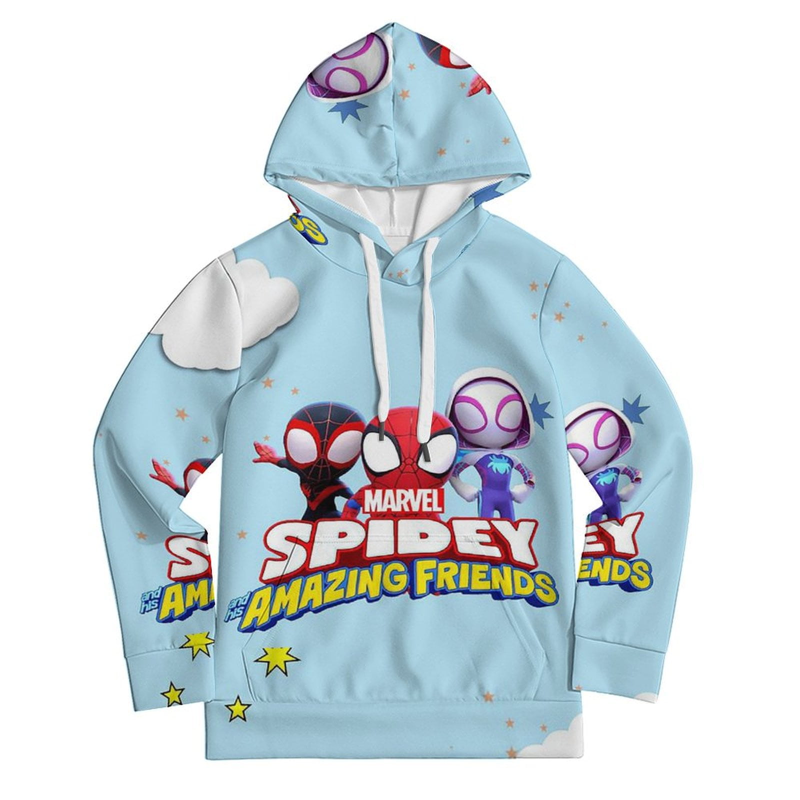 Spiderman Spidey And His Amazing Friends Hoodie for Kids Teens XL ...