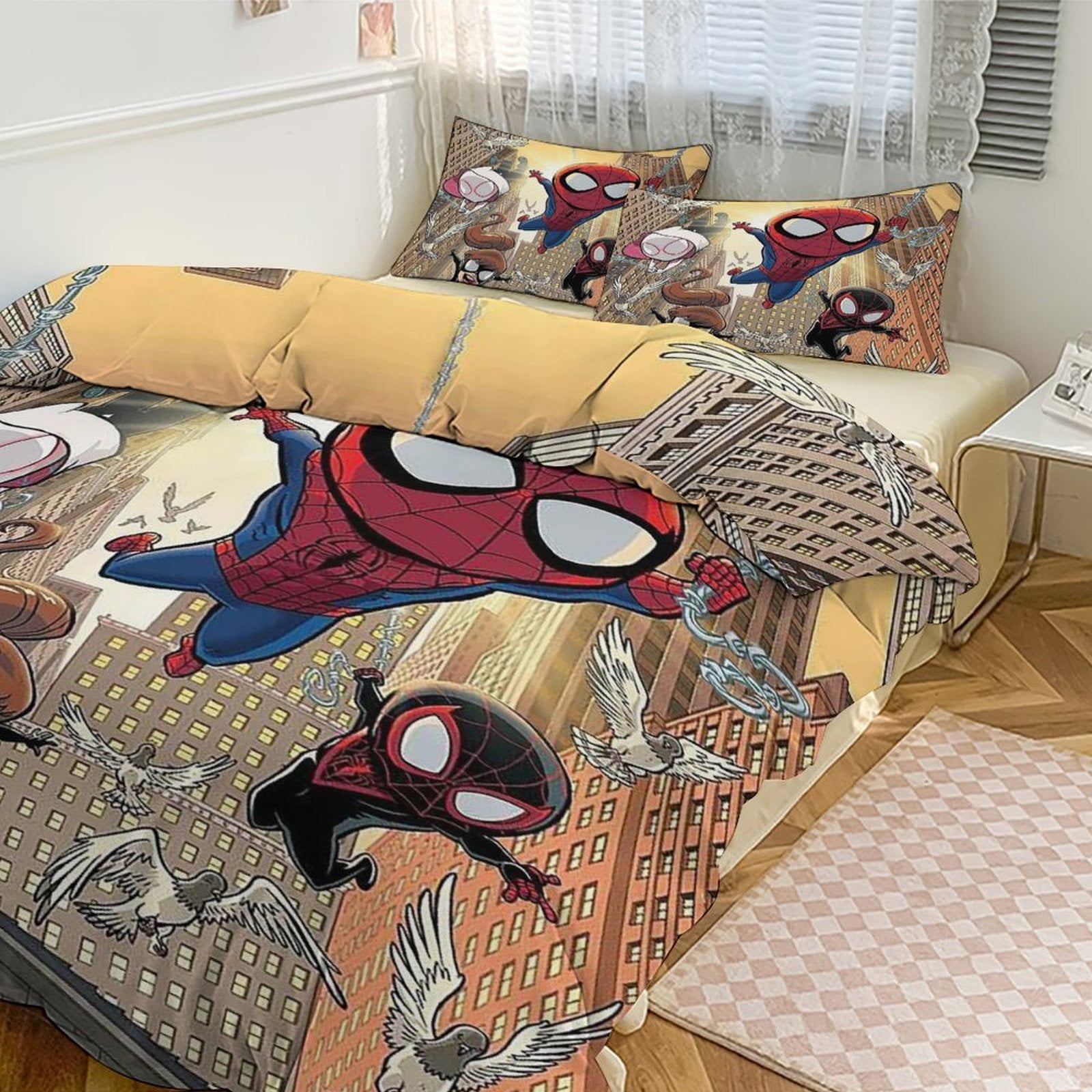 Spiderman Spidey And His Amazing Friends Kids Bedding Set 3 Piece Set ...