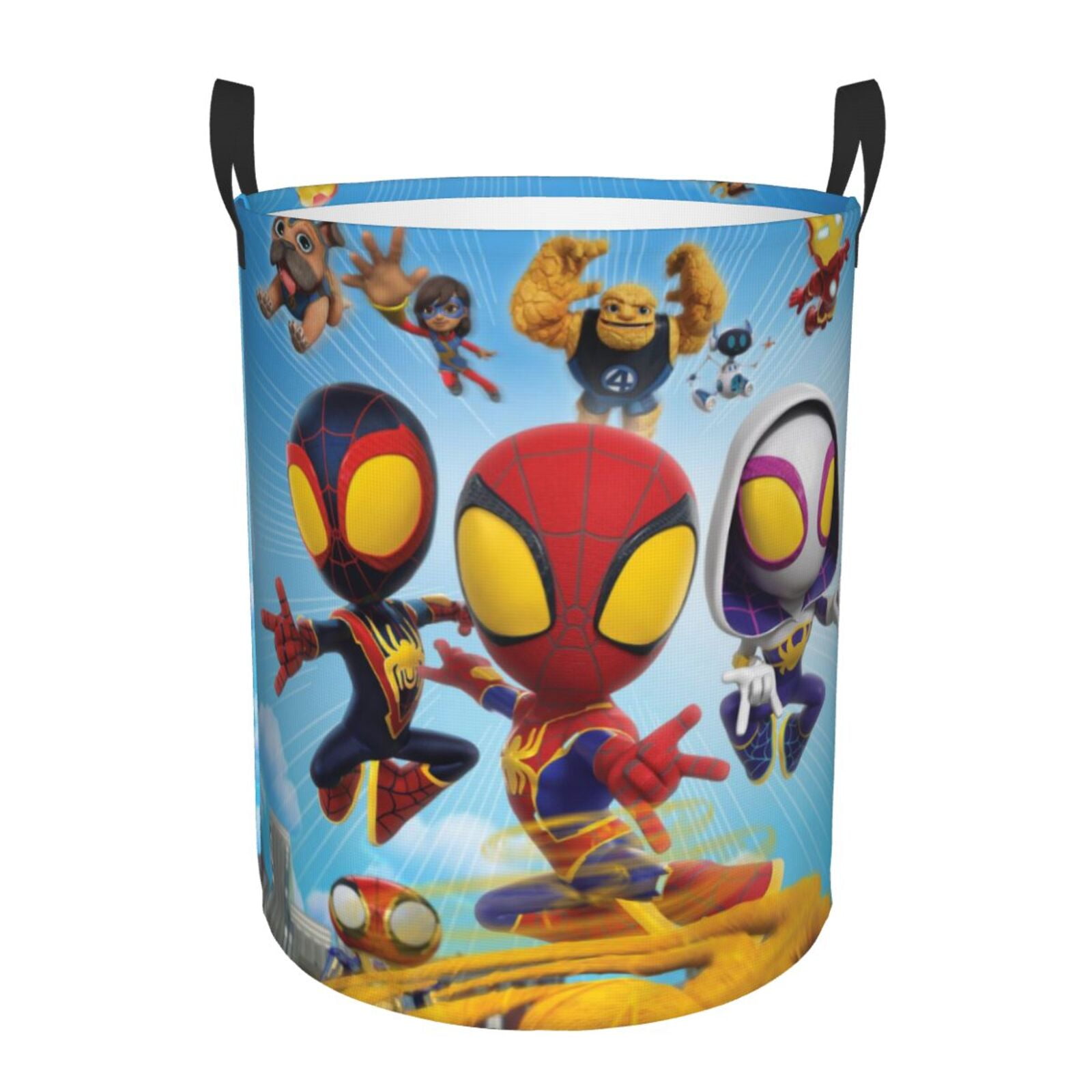 Spiderman Spidey And His Amazing Friends Laundry Baskets with Handles ...