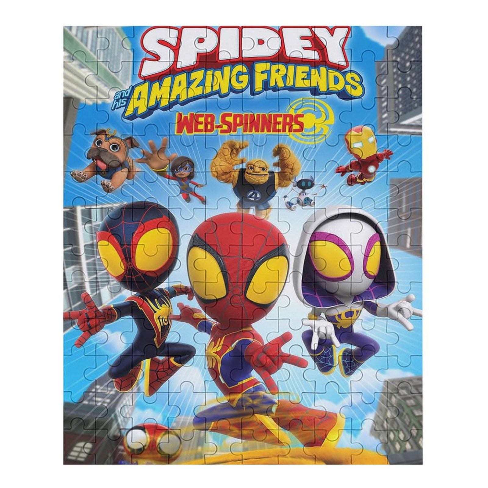 Spiderman Spidey And His Amazing Friends Puzzles for Kids Interactive ...