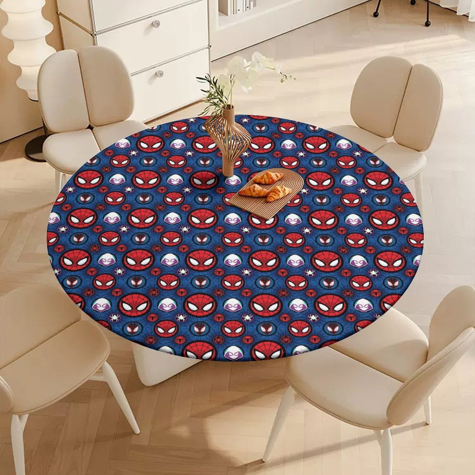Spiderman Spidey And His Amazing Friends Round waterproof Oxford ...