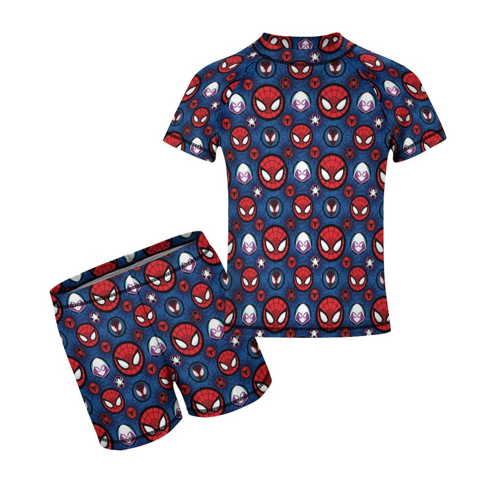 Spiderman Spidey And His Amazing Friends Swimsuit Sets for Boys 8-10Y ...
