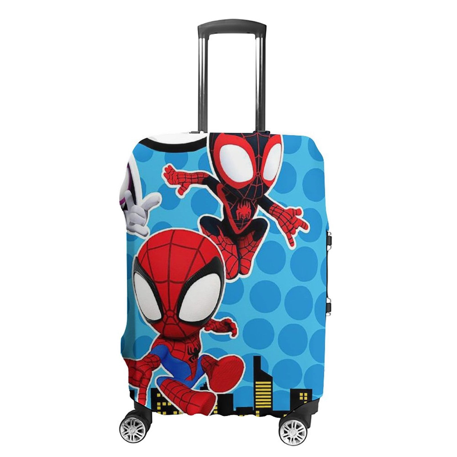 Spiderman Spidey And His Amazing Friends Travel Luggage Cover Cartoon ...