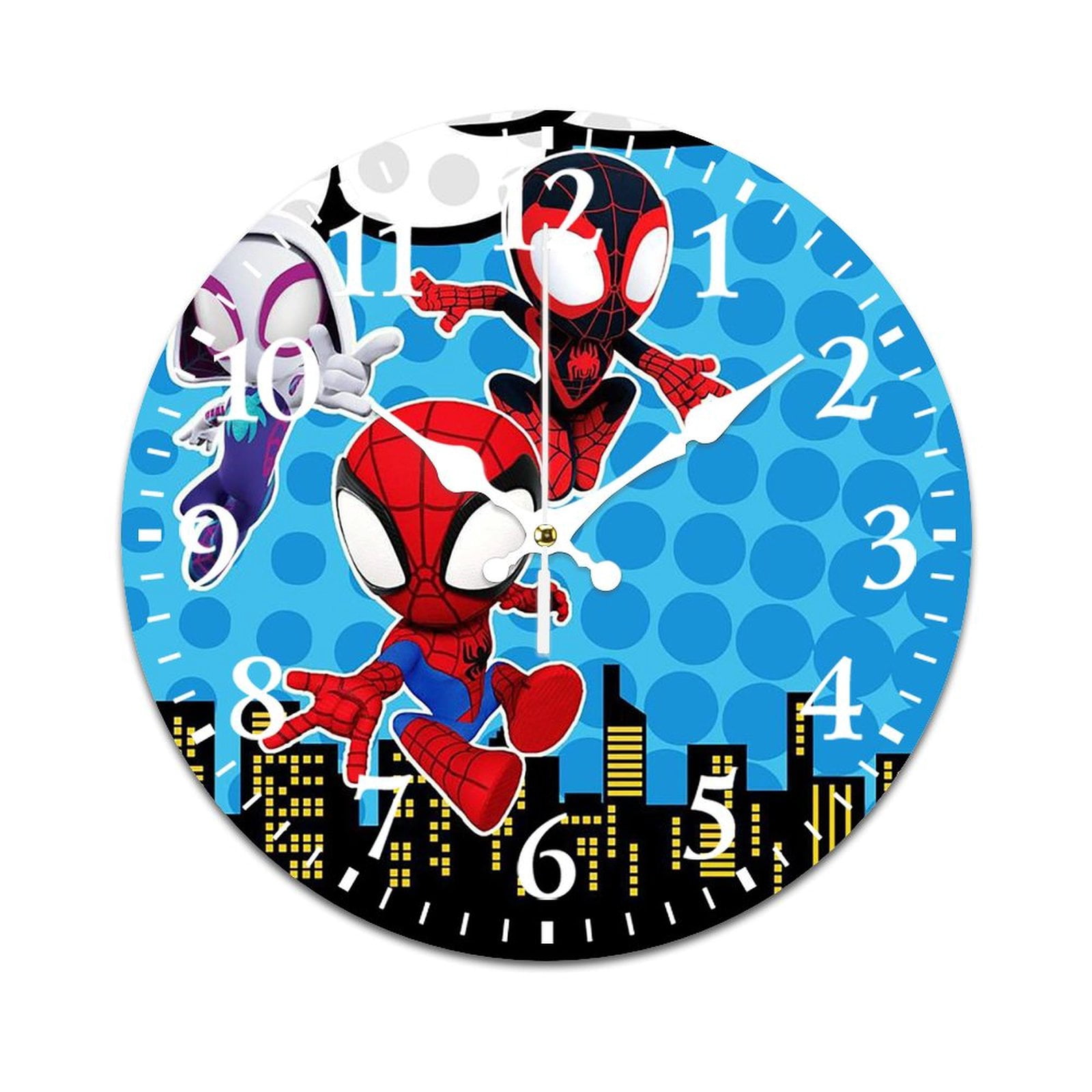 Spiderman Spidey And His Amazing Friends wall clocks battery operated ...