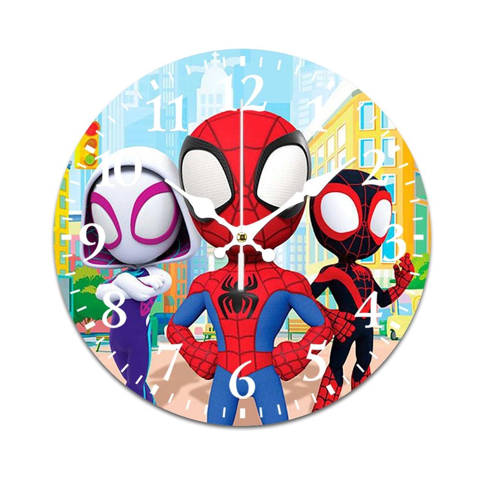 Spiderman Spidey And His Amazing Friends wall clocks battery operated ...