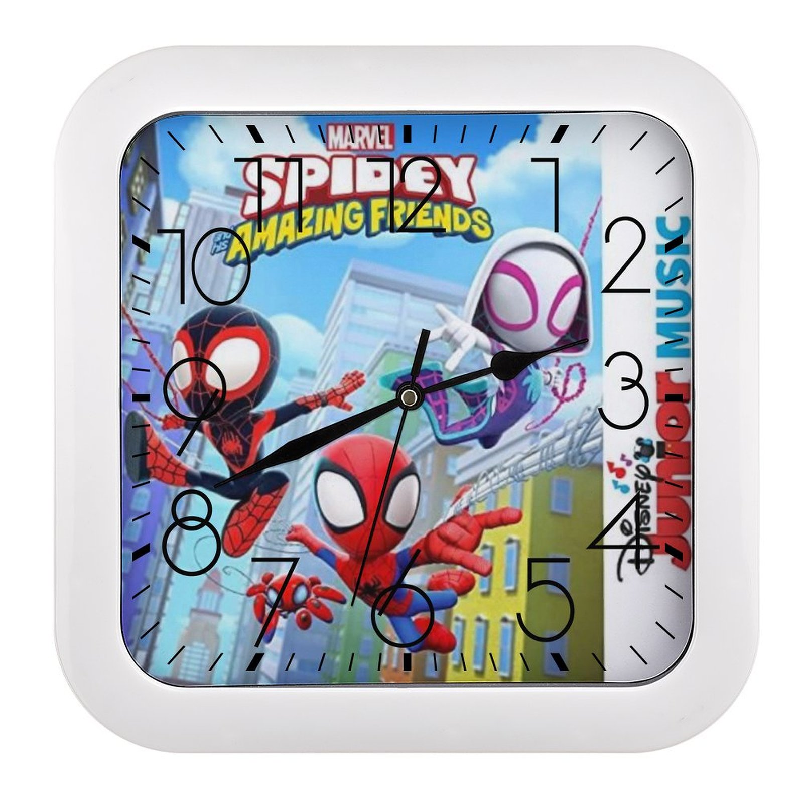 Spiderman Square wall clock battery operated decorative - Walmart.com