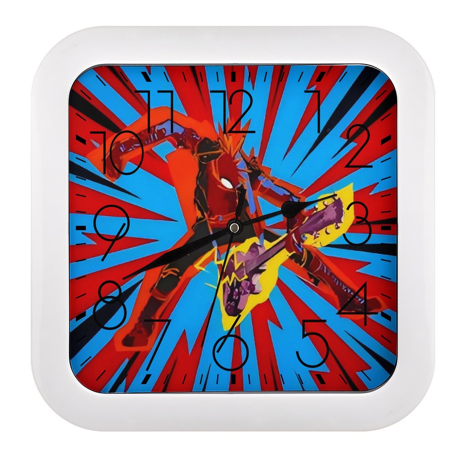 Spiderman Square wall clock battery operated decorative - Walmart.com