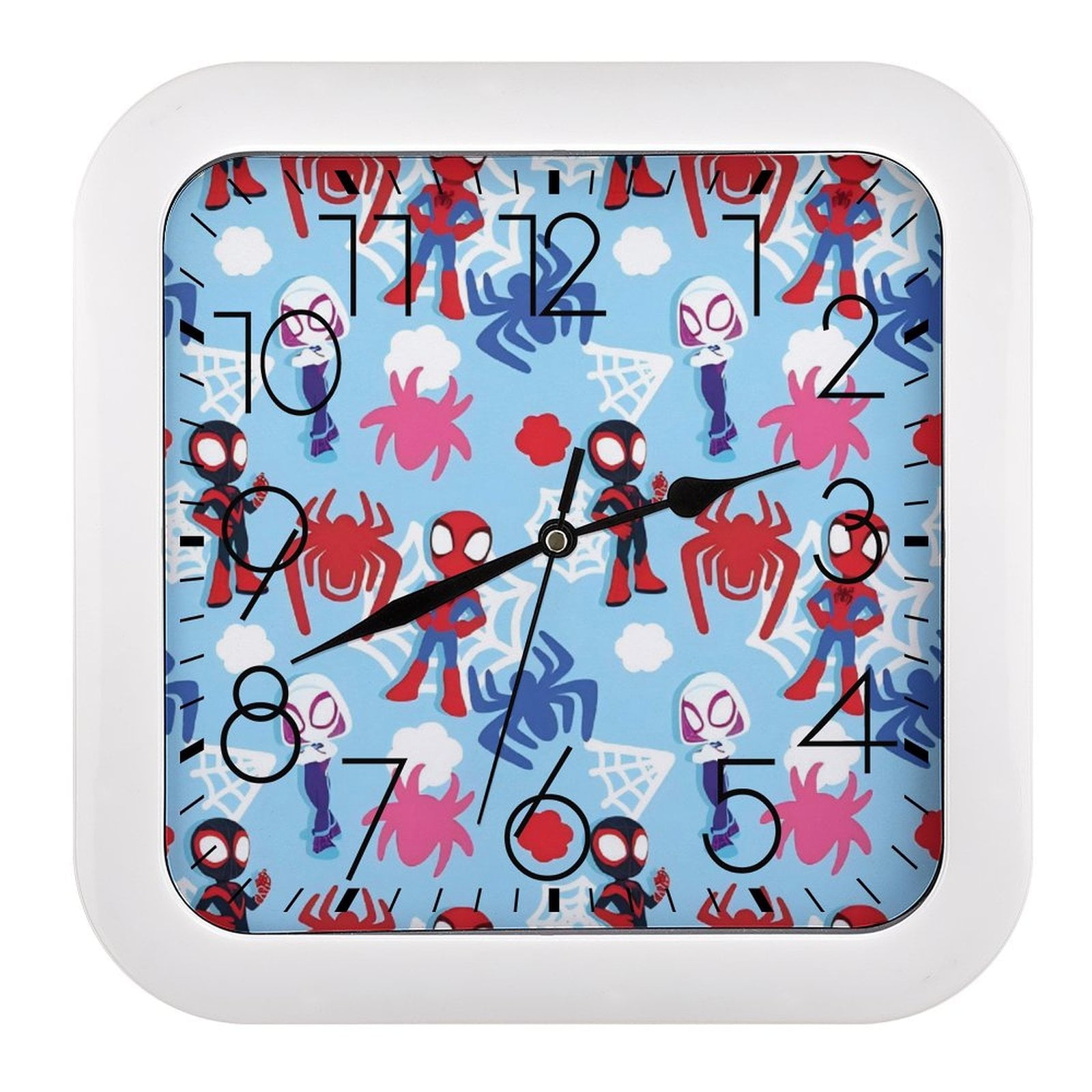 Spiderman Square wall clock battery operated decorative - Walmart.com