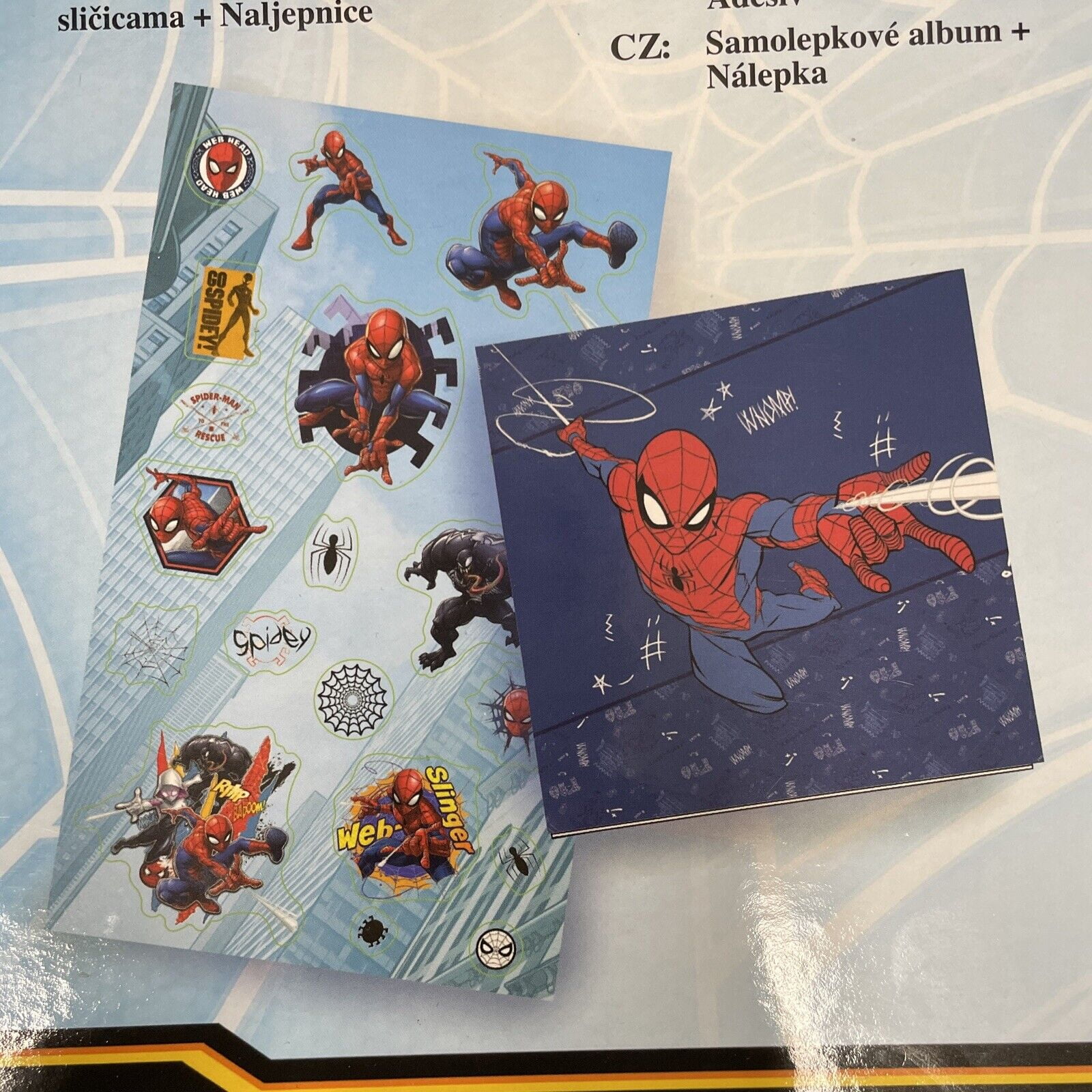 Spiderman Stickers & Album - Walmart.com