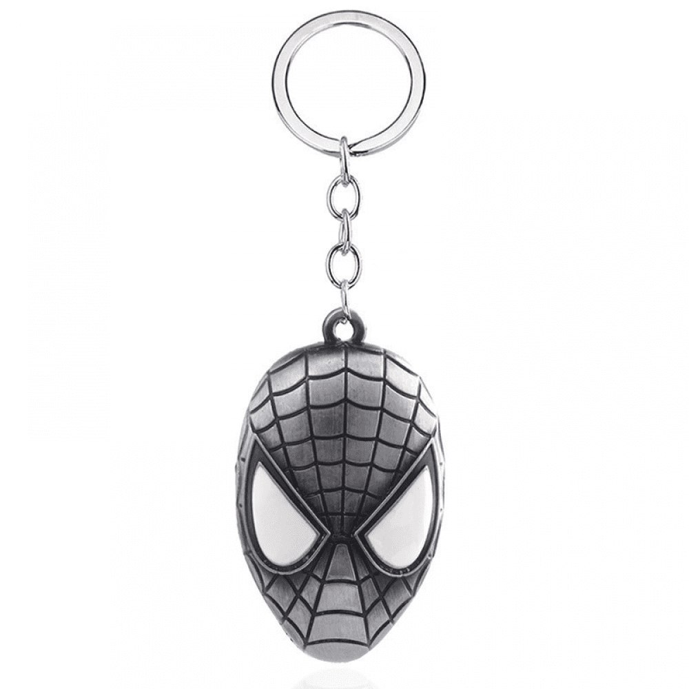 XAIAUHUA Spiderman Hero Mask Keyring – Cool Superhero Keychain for Fans ...