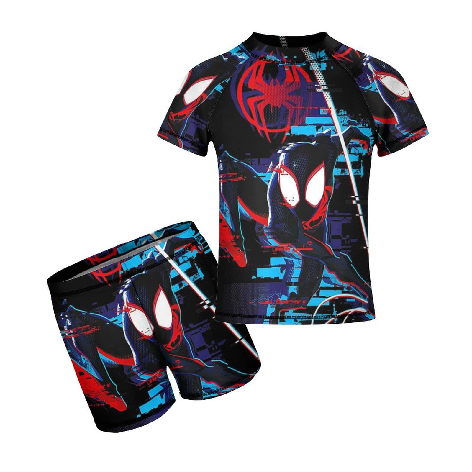 Spiderman Swimsuit Sets for Boys 8-10Y Swimsuit Spiderman Merch for ...
