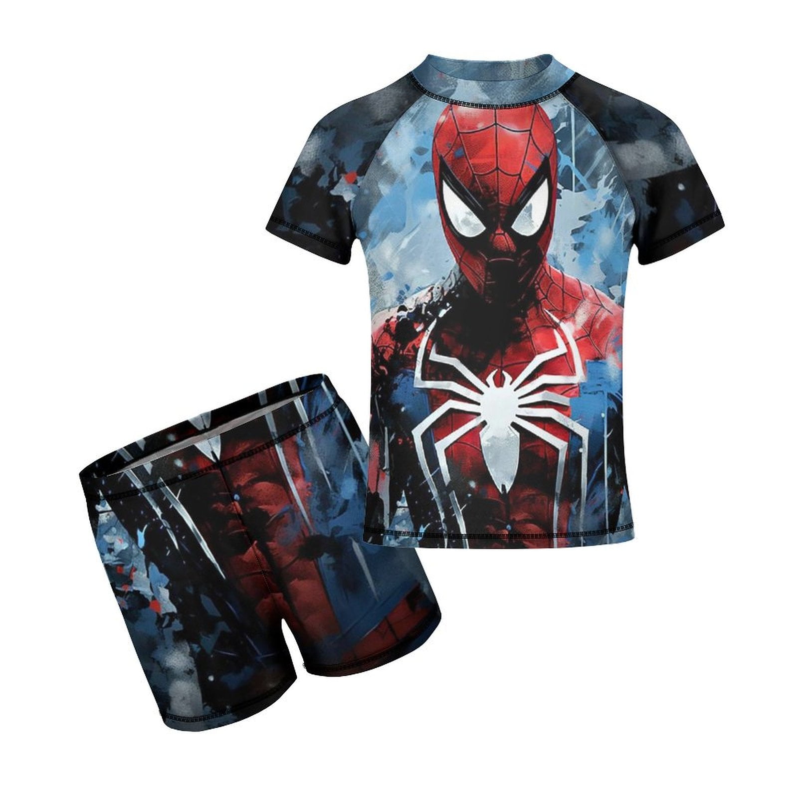 Spiderman Swimsuit Sets for Boys 8-10Y Swimsuit Spiderman Merch for ...