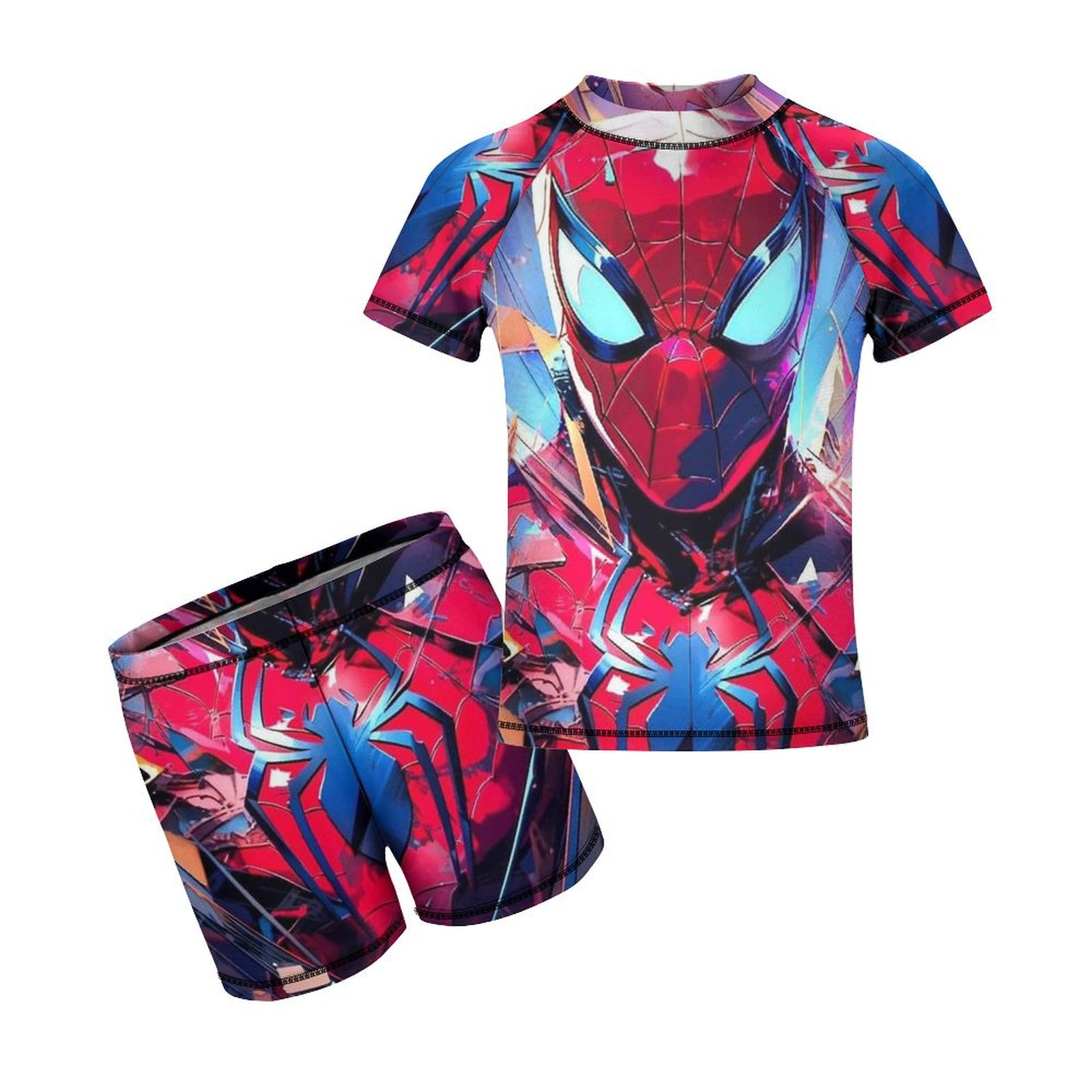 Spiderman Swimsuit Sets for Boys 8-10Y Swimsuit Spiderman Merch for ...