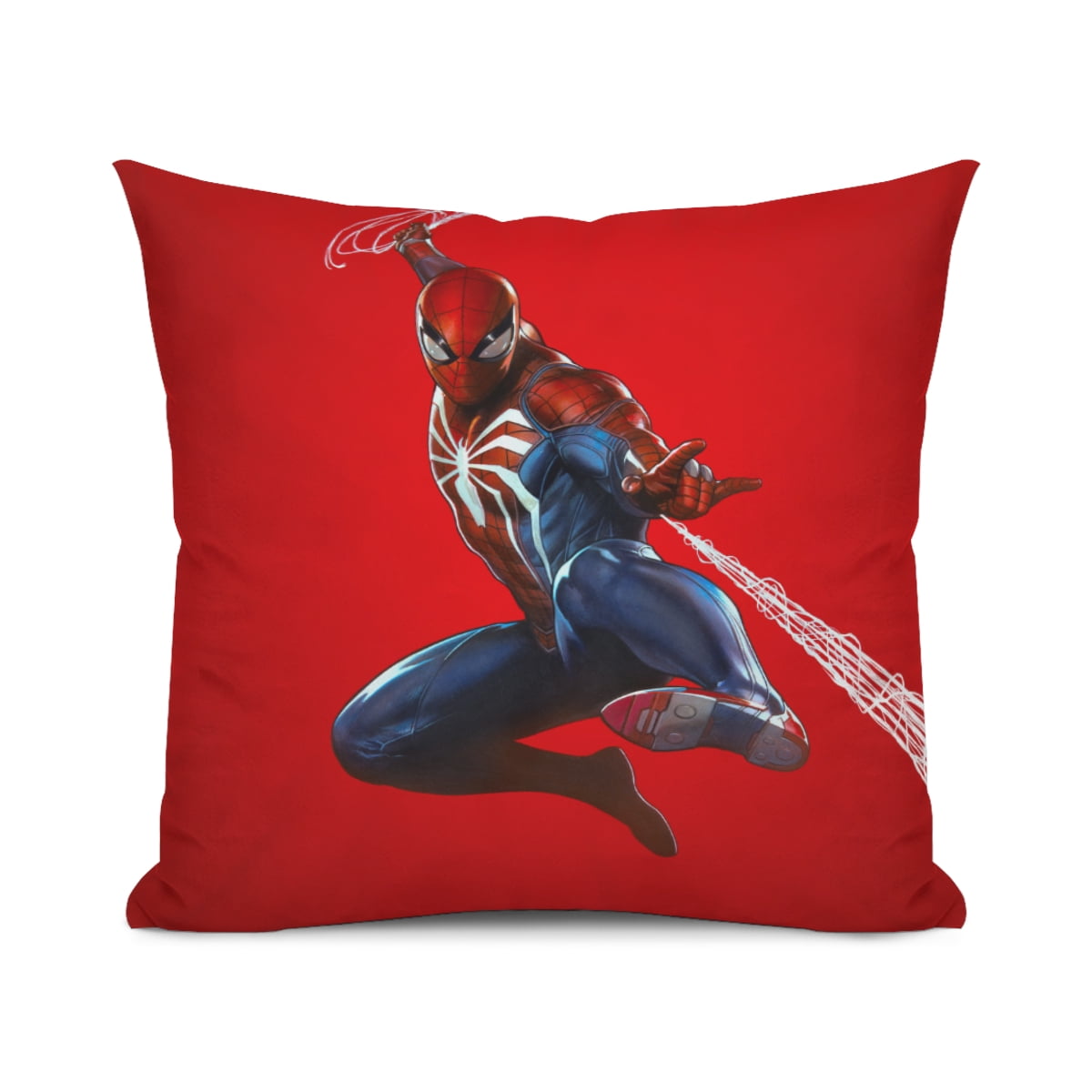 Spiderman Throw Pillowcase Anime Pillow Cover Cartoon Collages Pillow ...