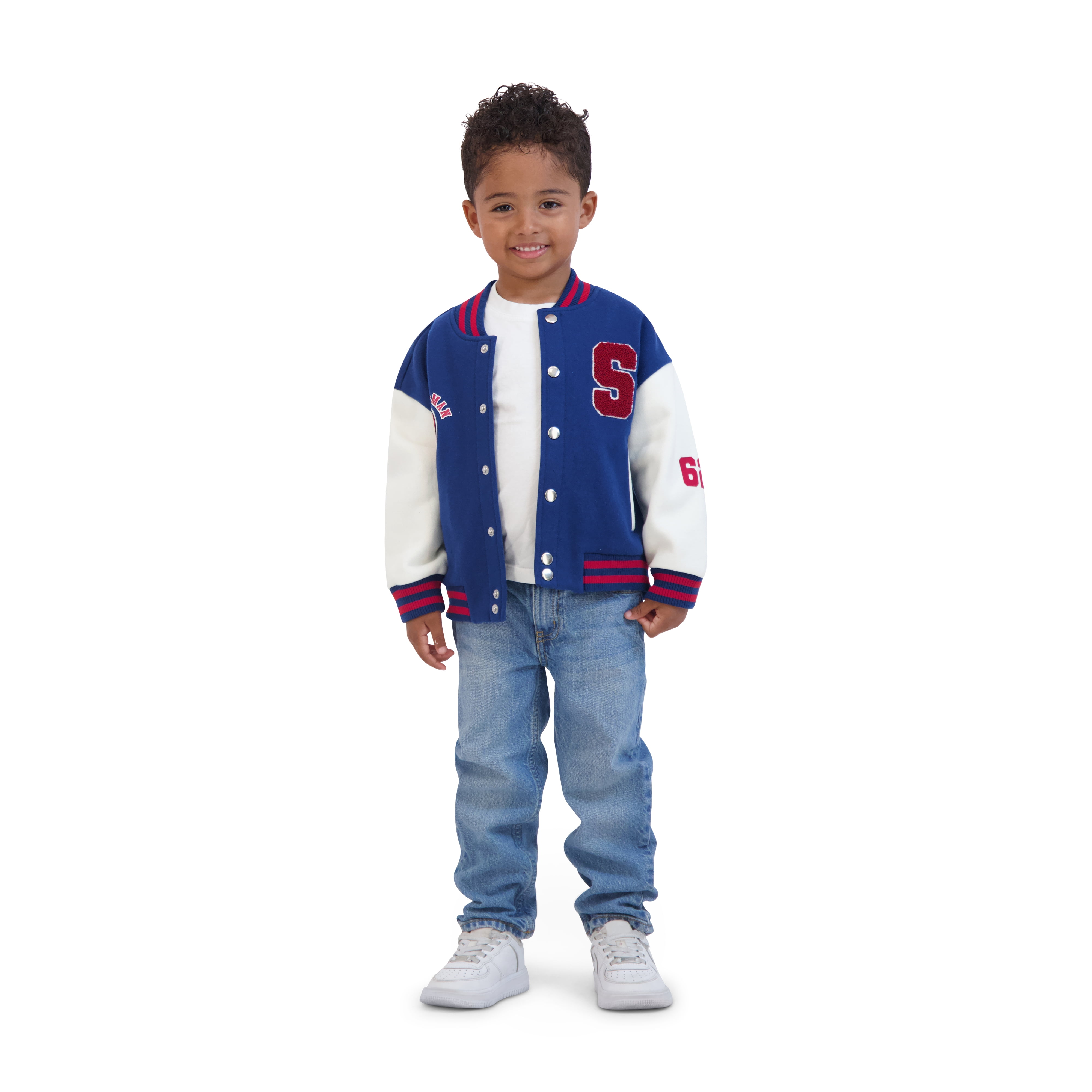 Marvel Spiderman Toddler Boy Bomber Jacket - Sizes 12M-5T - Walmart.com