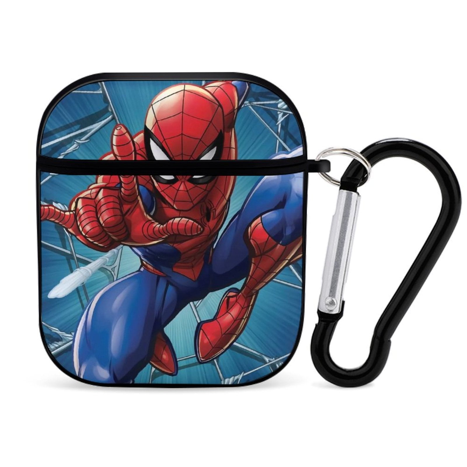 Spiderman Web Sides Case for AirPods 2nd/1st Generation,Spiderman Web ...