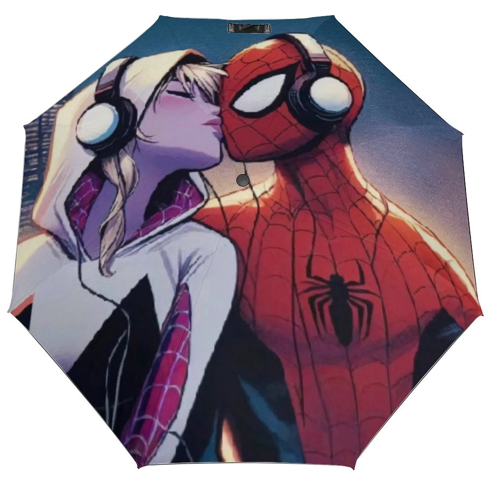Spiderman X Spider Gwen Windproof Travel Umbrella,Automatic Umbrellas ...