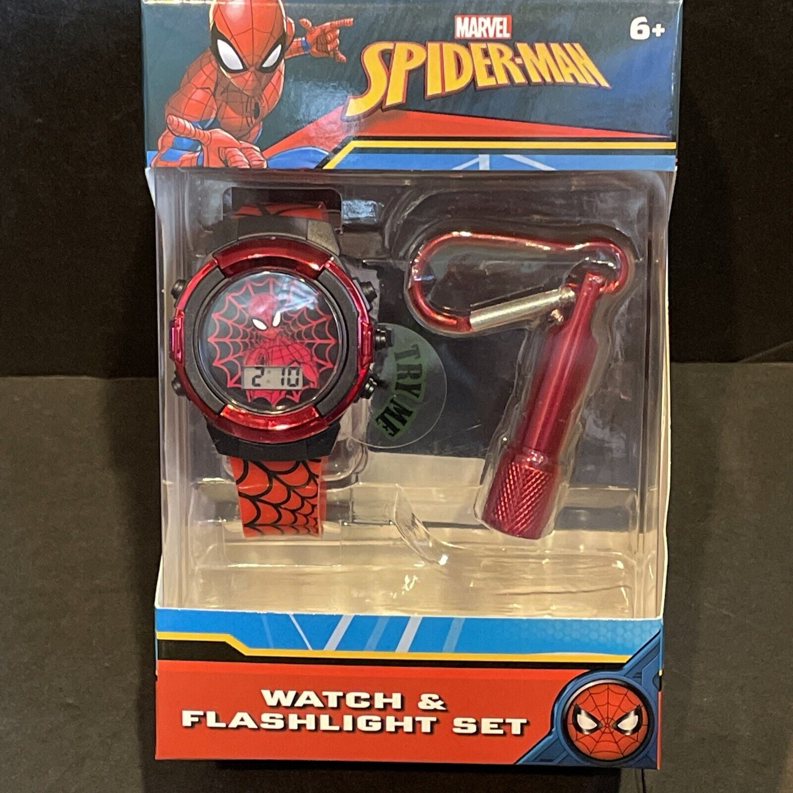 Spiderman Youth Watch with Flashlight - Walmart.com