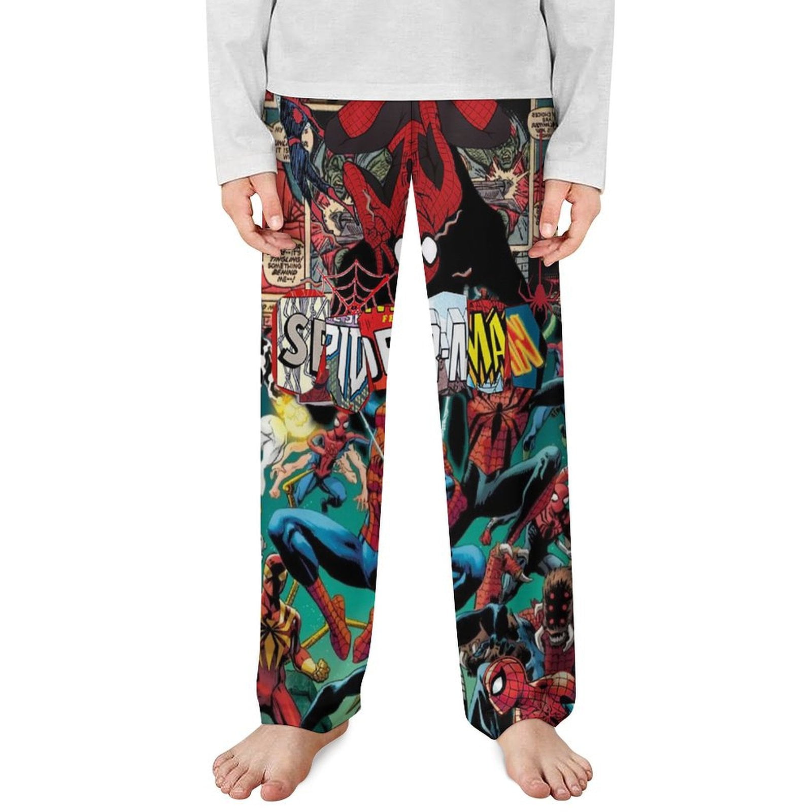 Spiderman pjs for Kids Pajama Pants Spiderman Merch for Girls Boys ...