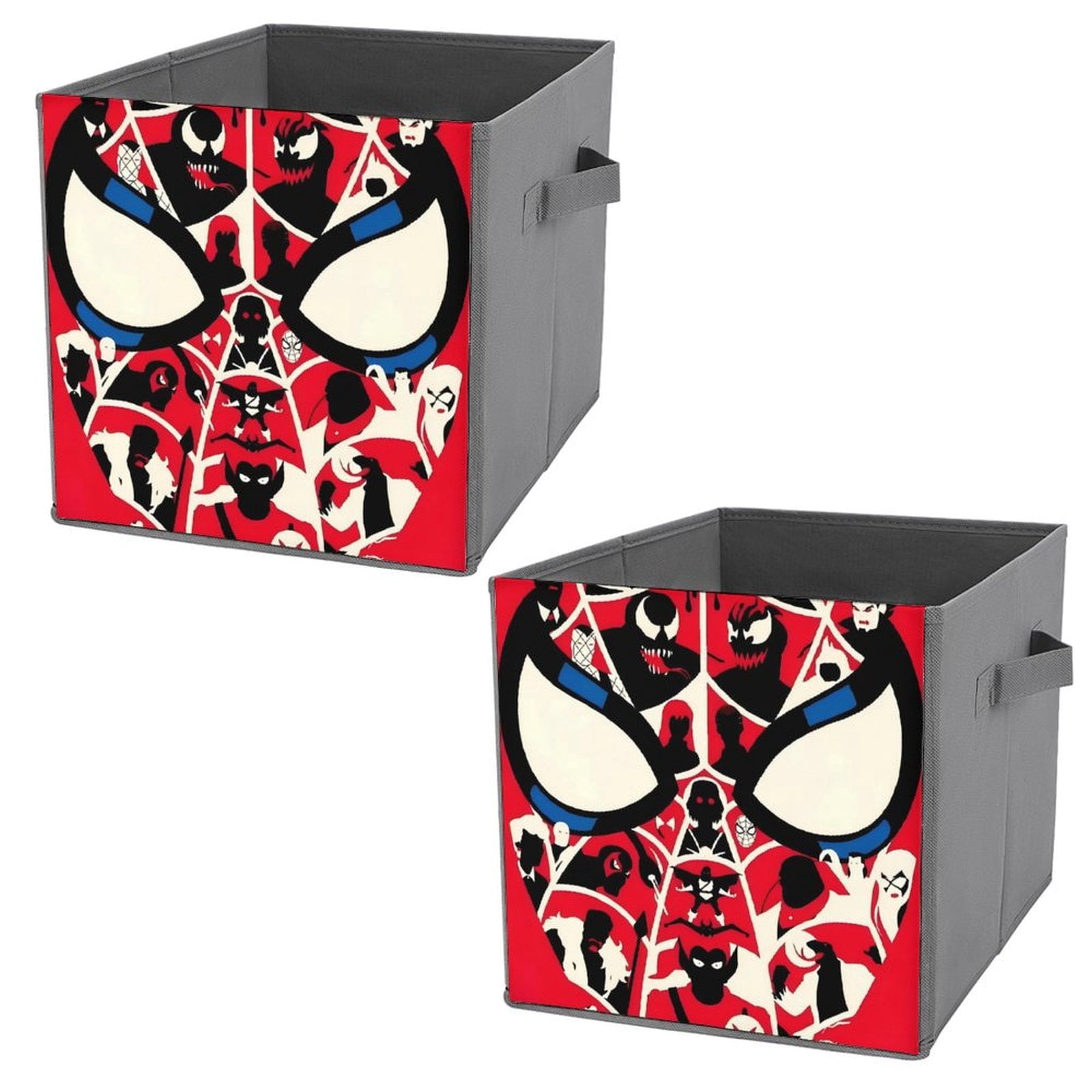Spiderman toy storage box suitable for children's toys folding storage ...