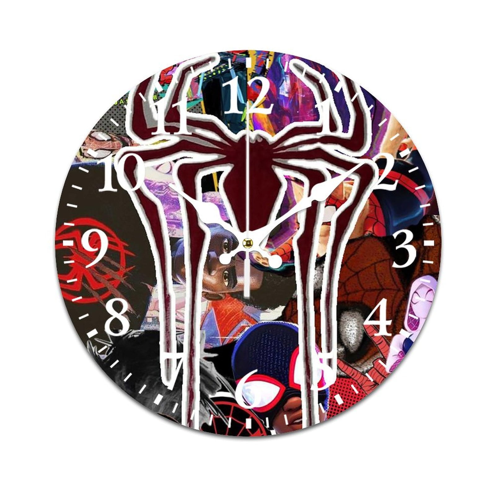Spiderman wall clocks battery operated decorative 34cm/13.39in ...