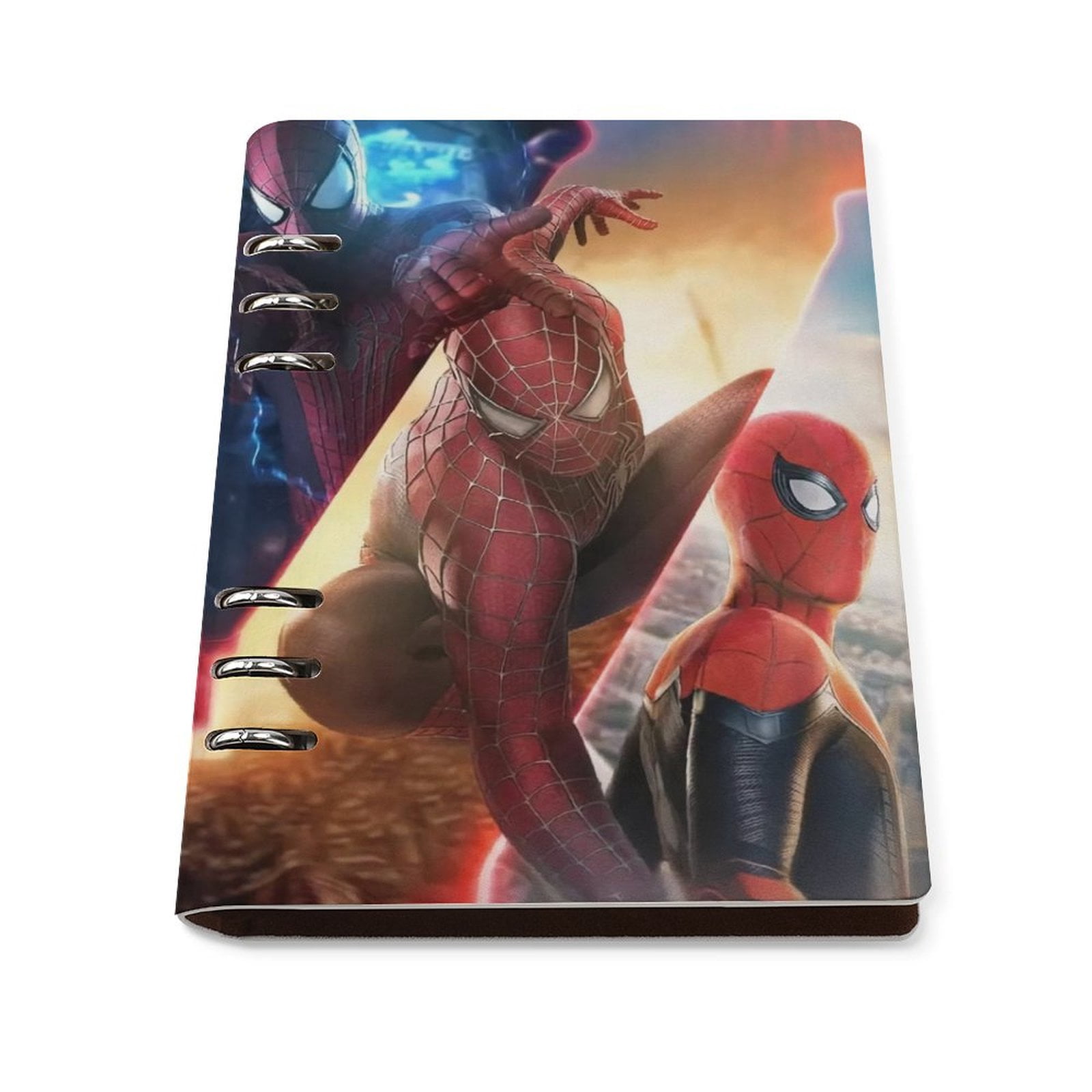 Spiderman876 Refillable Leather A5 Loose Leaf Notebook, Loose Leaf ...
