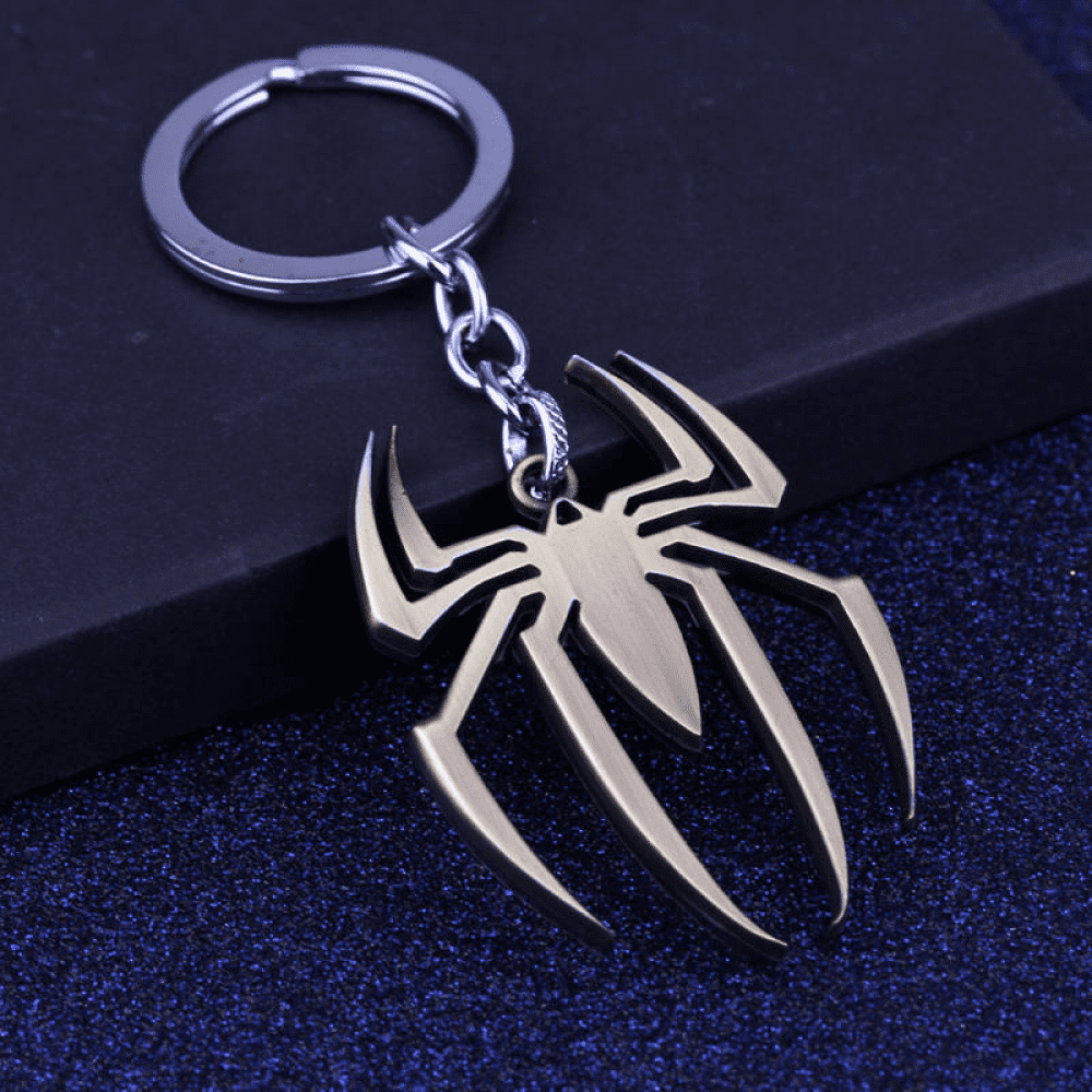 SpidermanCool Superhero Anime Trinkets Keychain, Backpack Accessories ...
