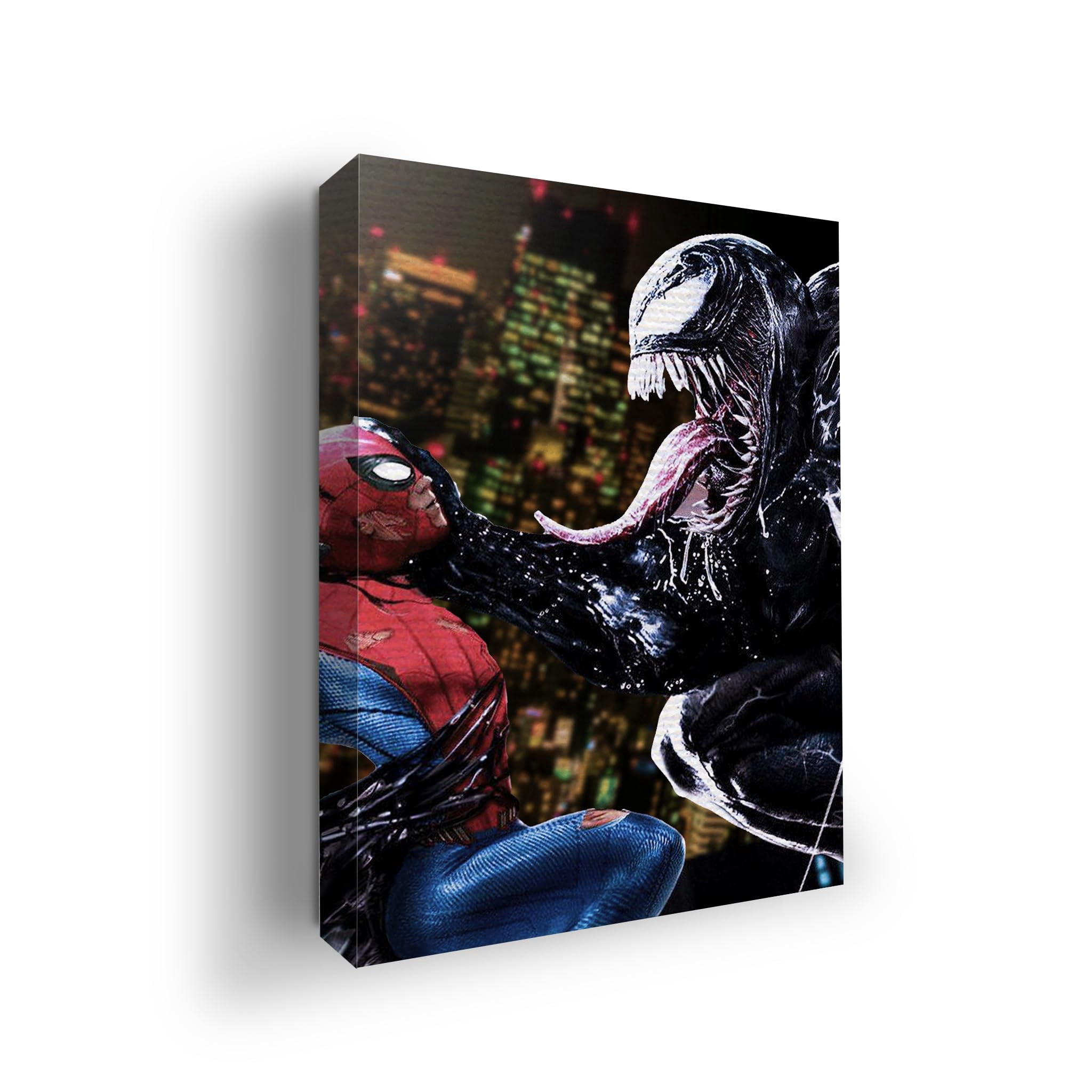 Spiderrman Venom Canvas Wall Art by DreamController- 12x16 inches ...
