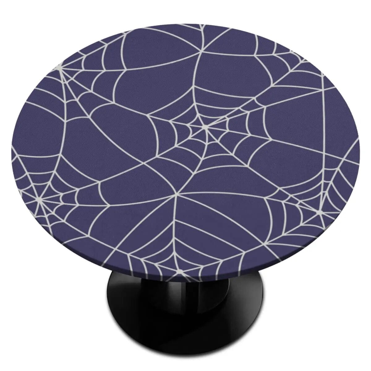 Spiders Crawl Animals Halloween Round Fitted Table Cover for Dining ...