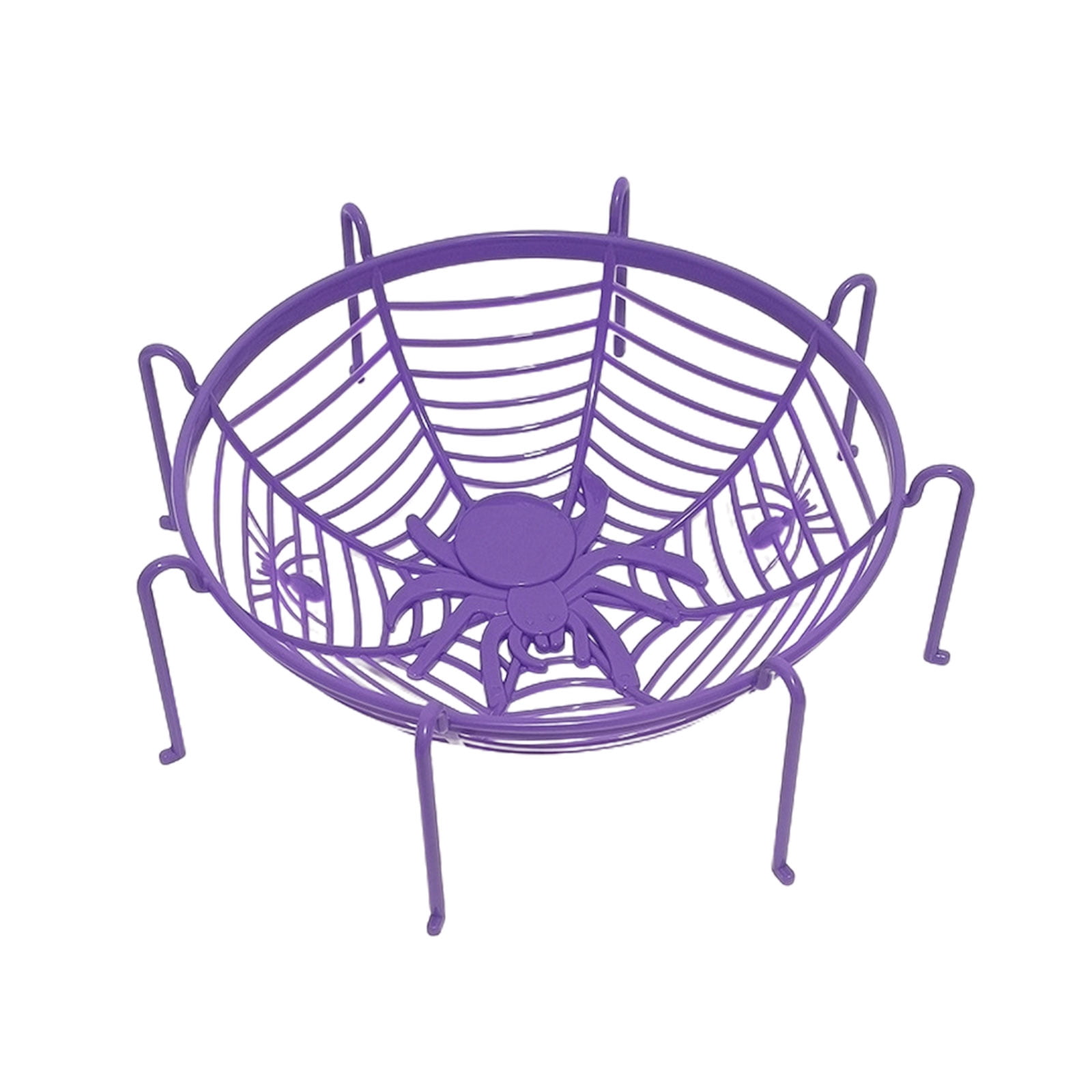 Spiders Web Baskets Halloween Candy Bowls Decorative Cobweb Shape Fruit ...