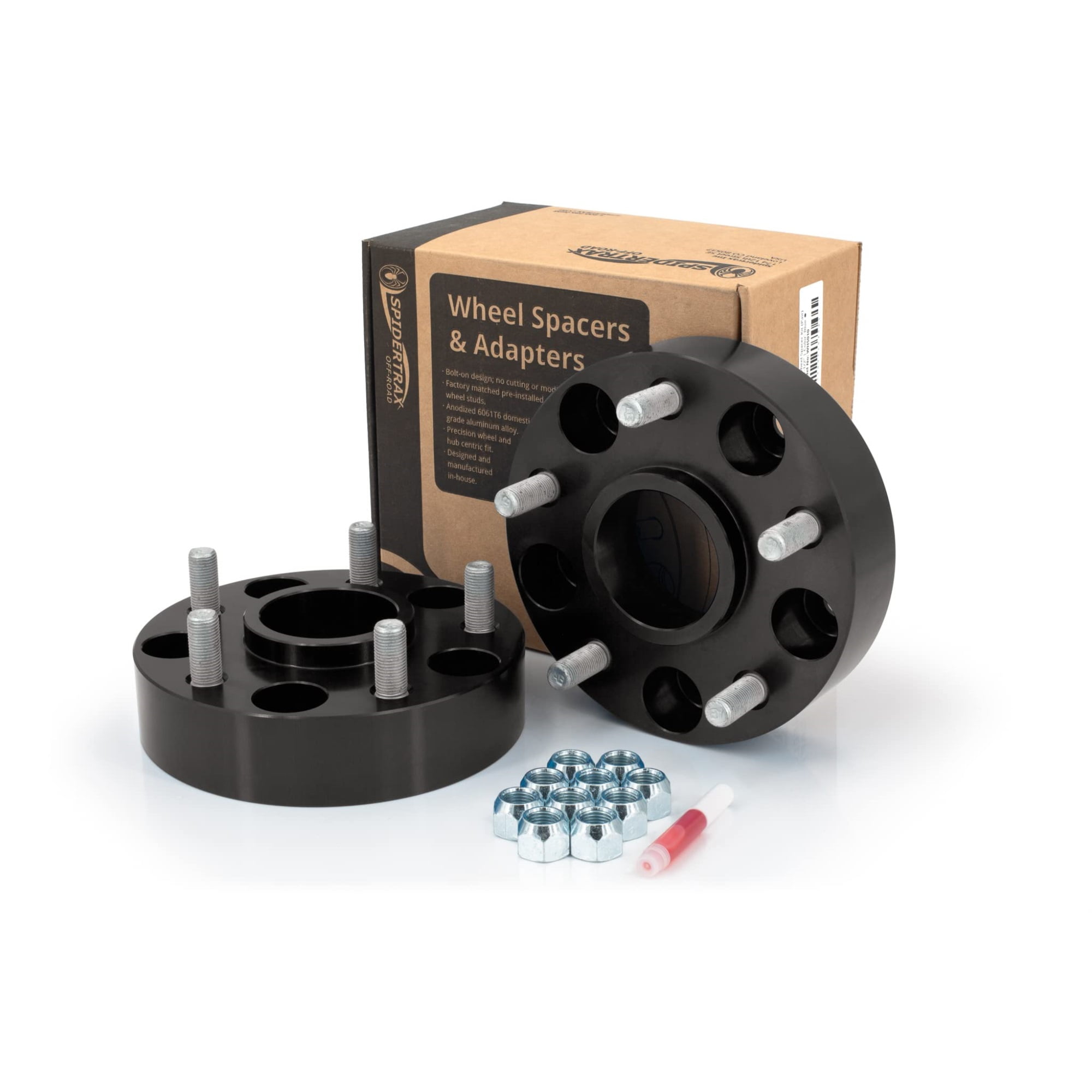 Spidertrax WHS010 Black Wheel Spacer Kit - Walmart.com